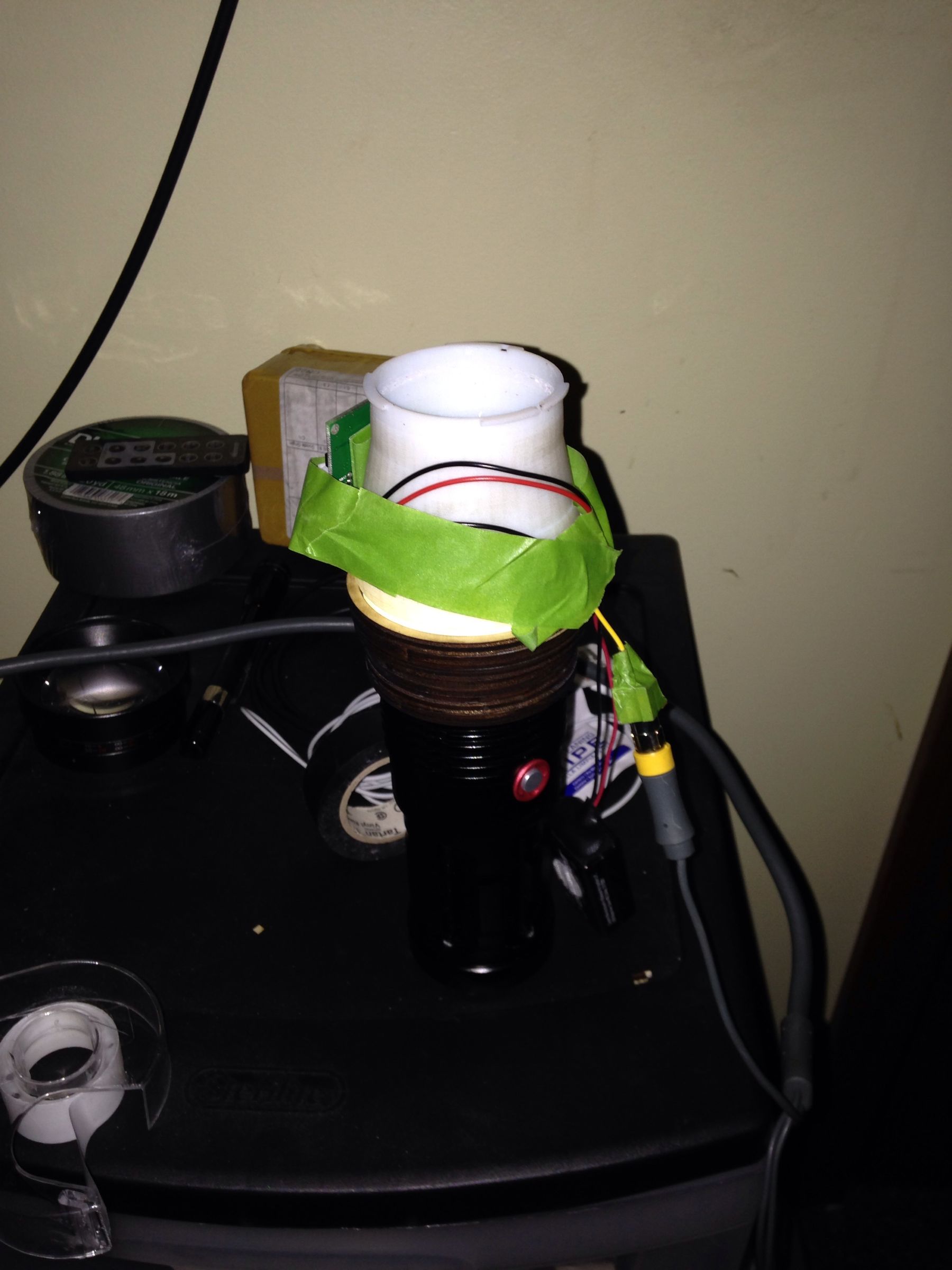 Augment Your Reality With the ITorch Raspberry Pi Flashlight Projector ...
