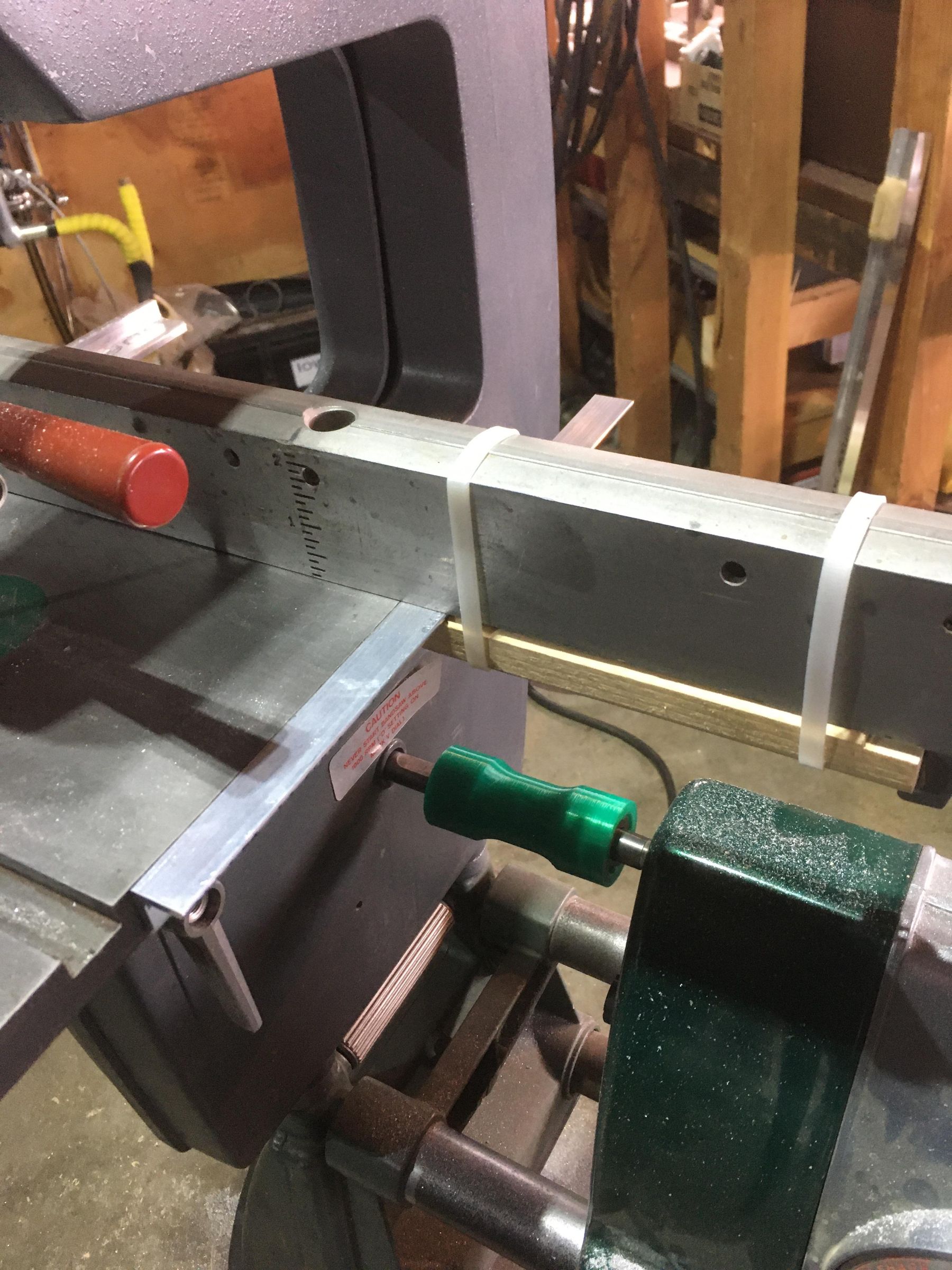 Shopsmith Bandsaw Fence Attachment Adapter : 7 Steps (with Pictures ...