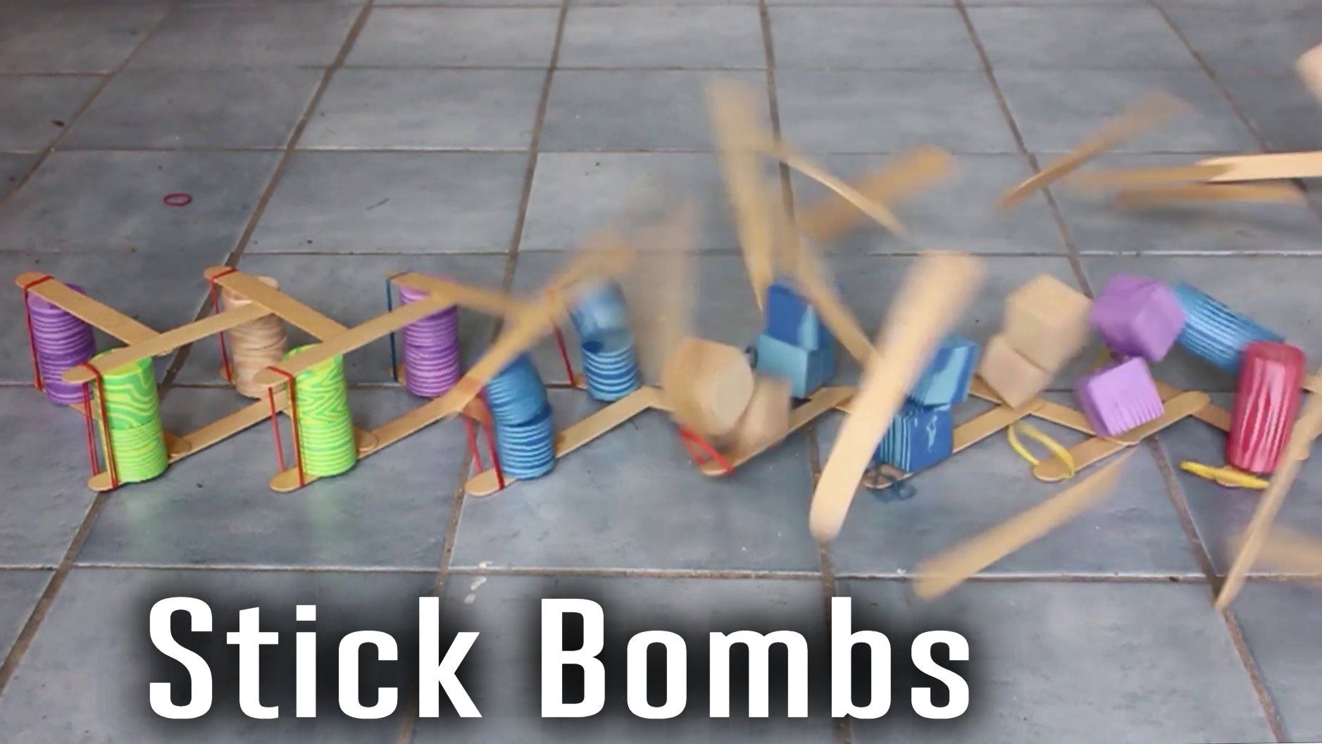 Stick Bombs (Exploding Kinetic Art) : 9 Steps (with Pictures ...
