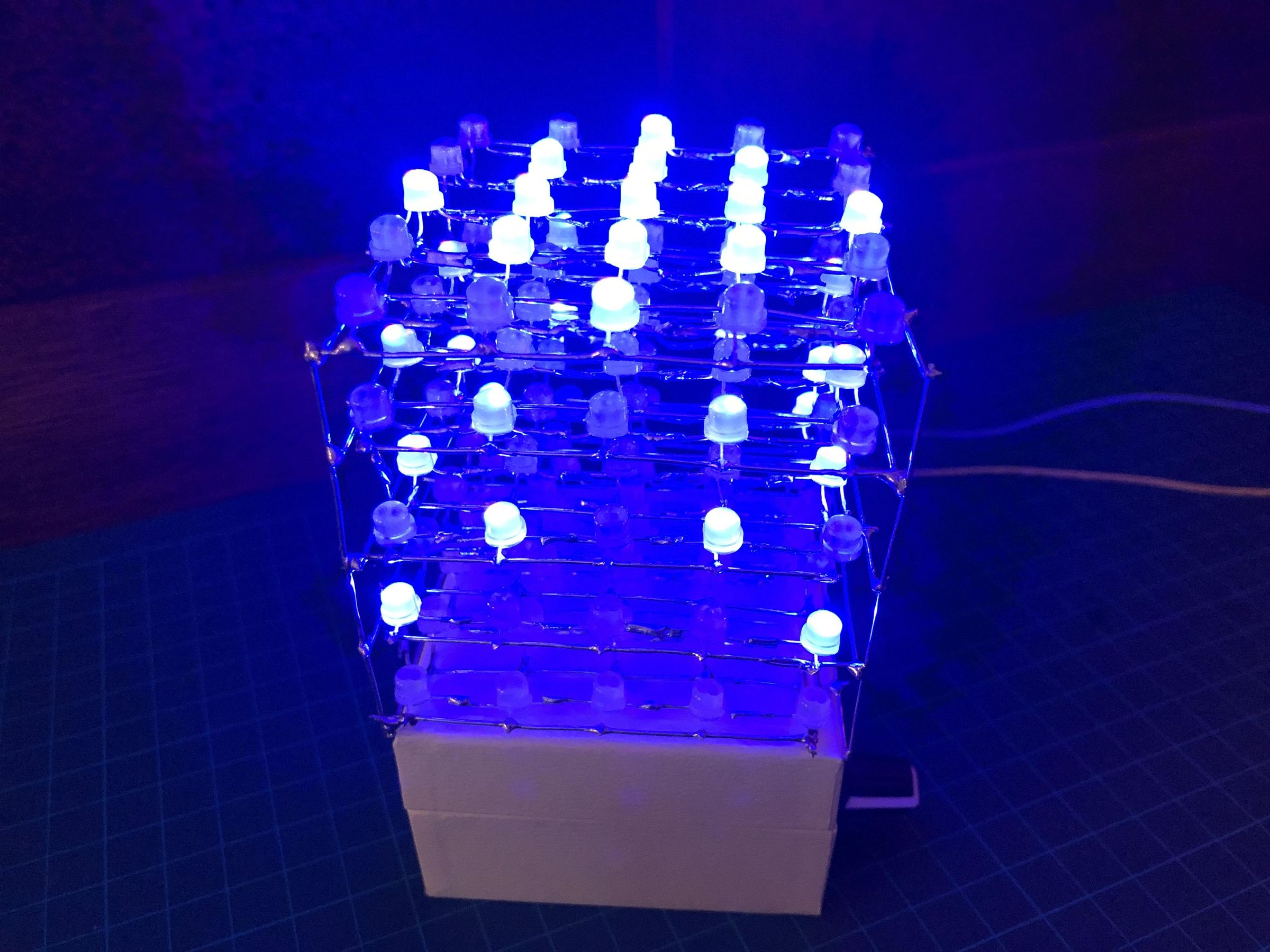 5x5x5 RGB LED Cube : 5 Steps - Instructables