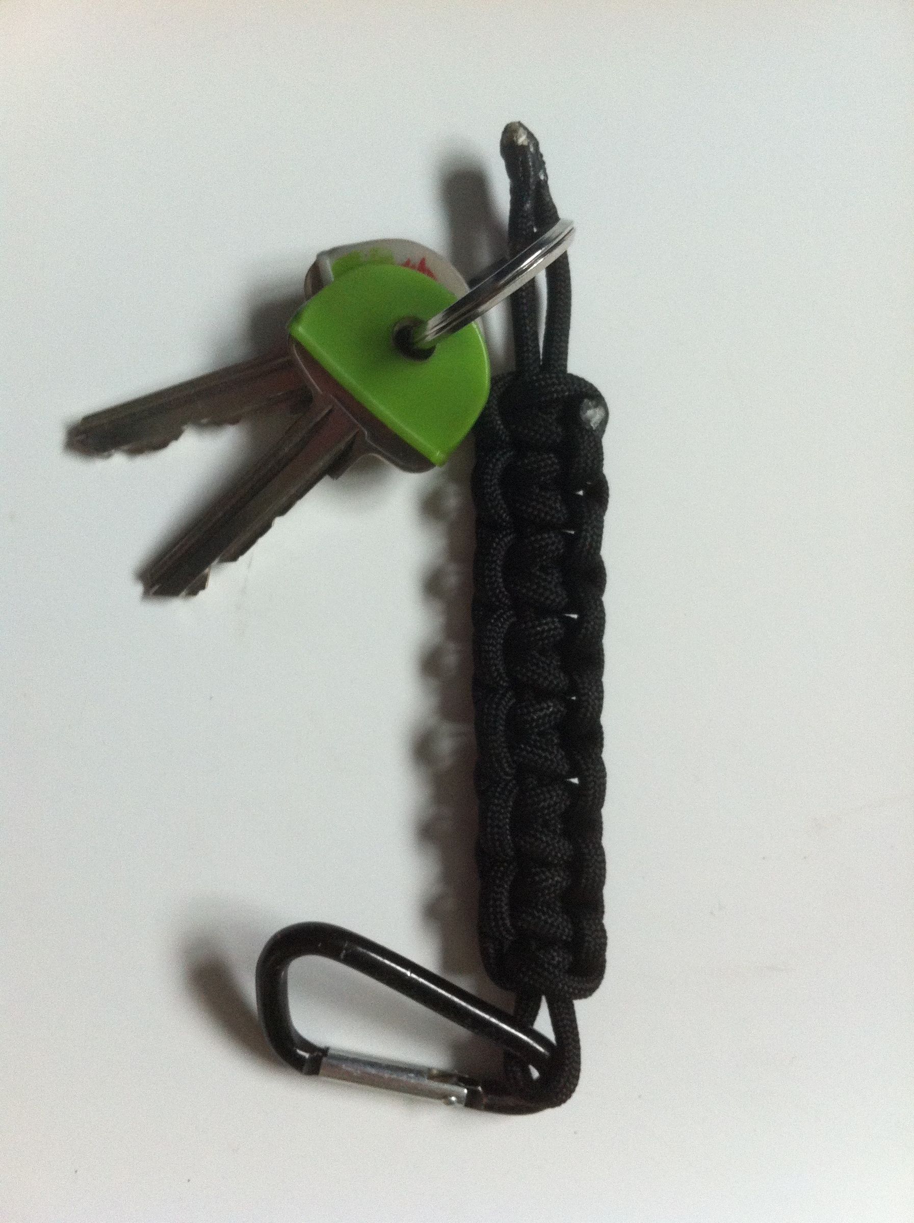 Paracord Key Chain Fob : 6 Steps - Instructables