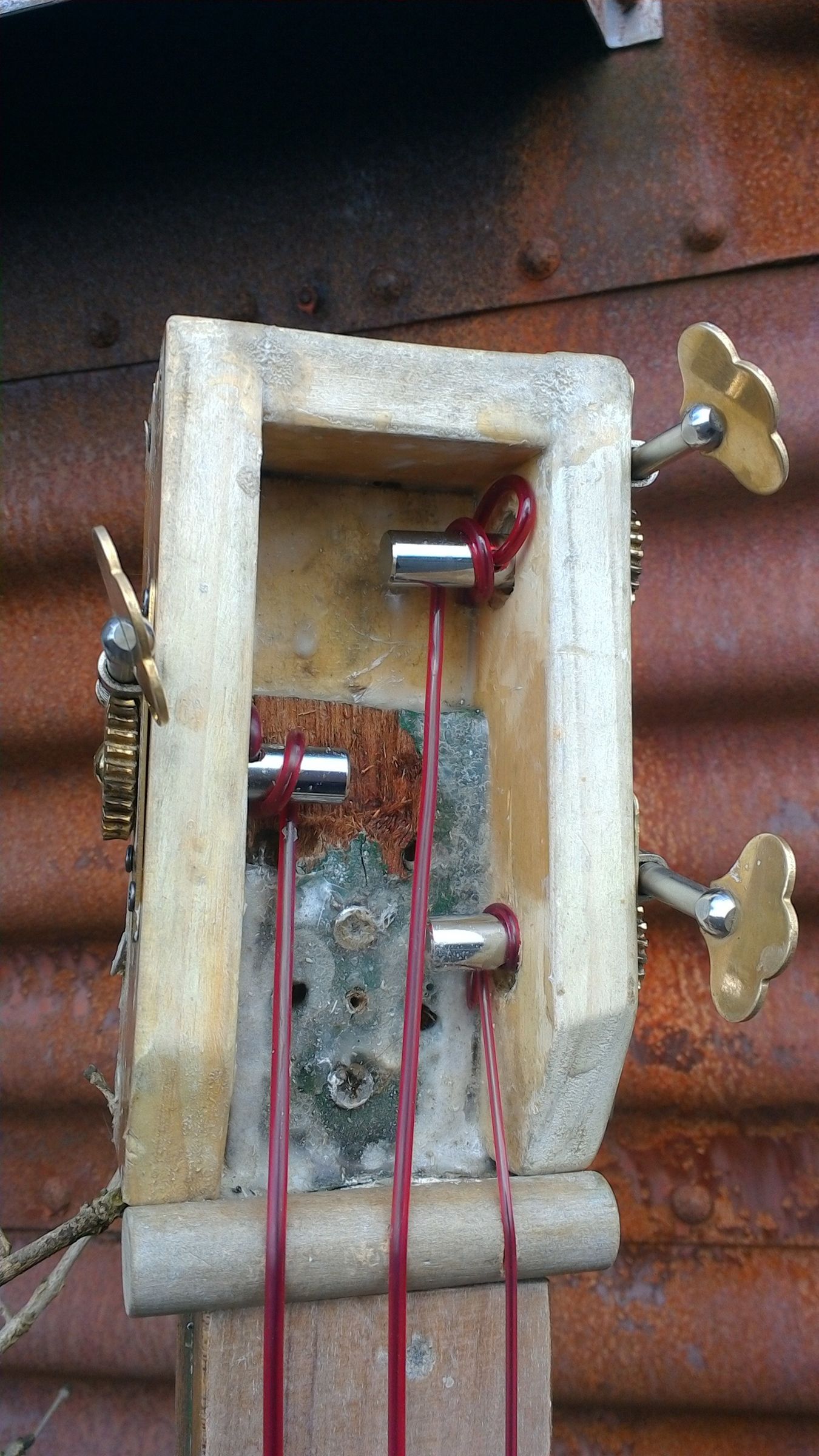 3-string Wheelbarrow Upright Bass : 12 Steps (with Pictures ...