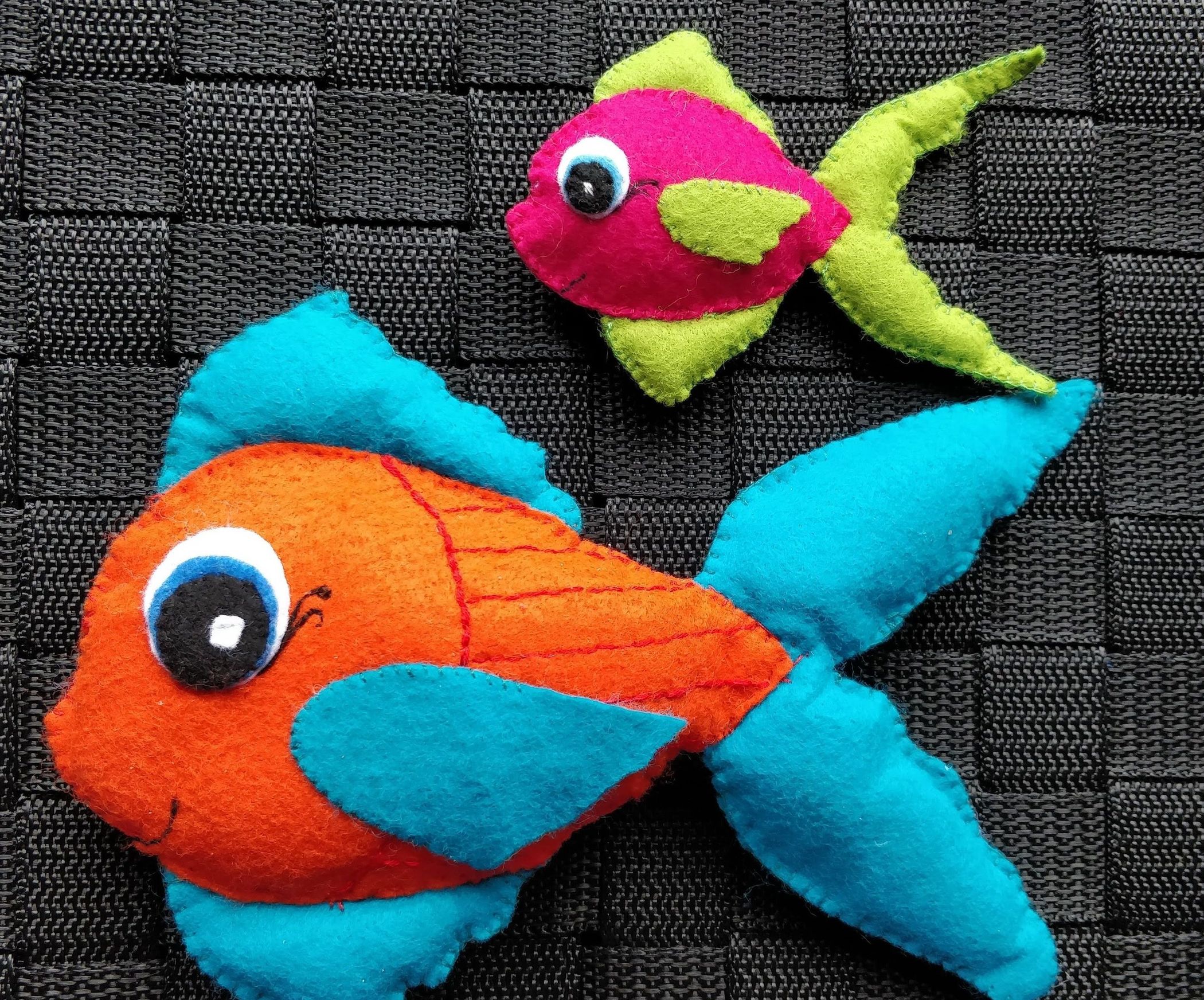 Felt Fishes : 10 Steps (with Pictures) - Instructables