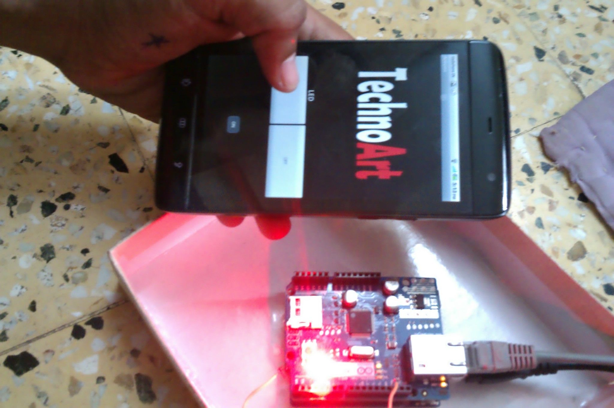Making an Android Application for Arduino(LED Turn ON/OFF) : 3 Steps ...