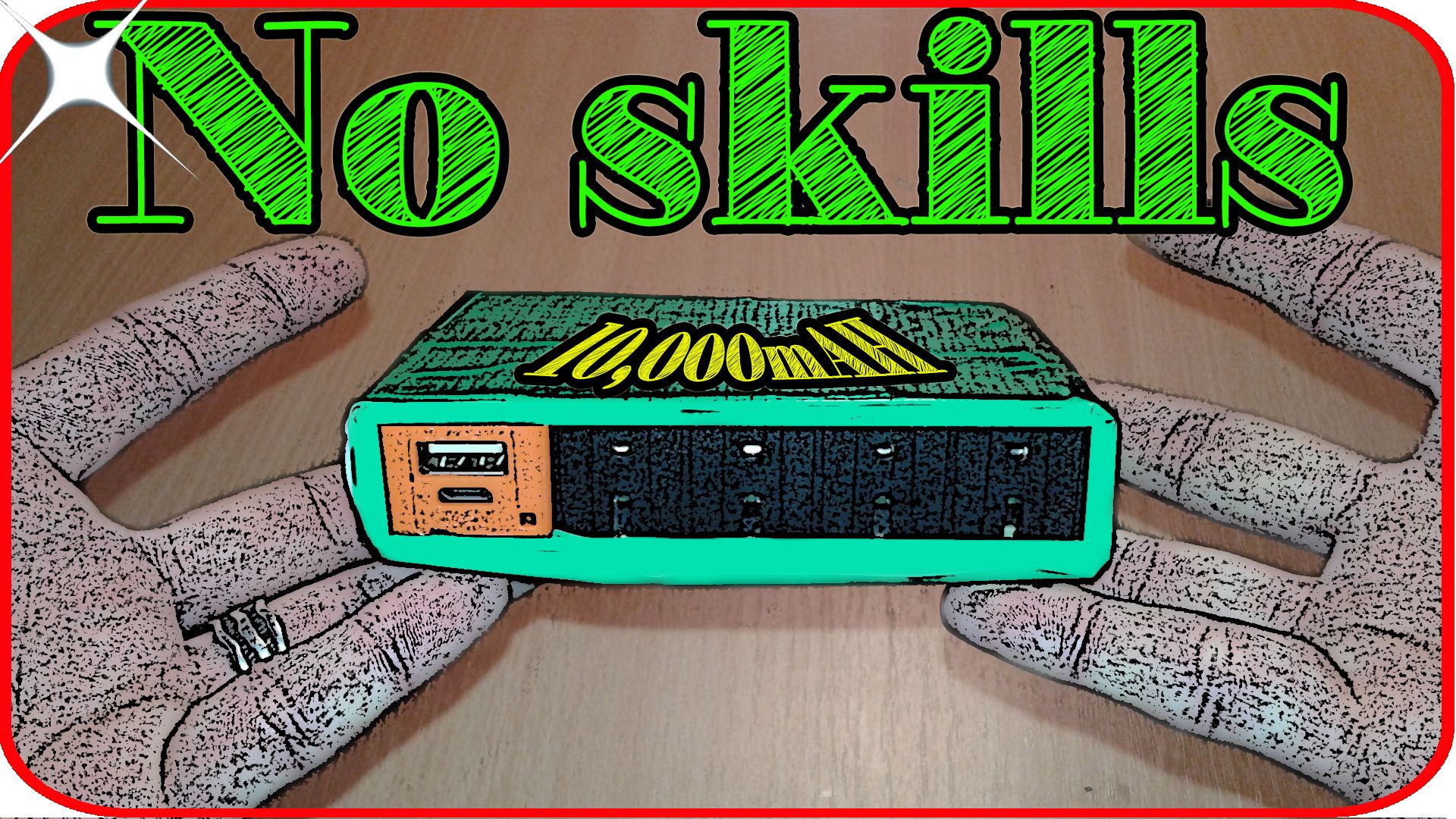 Diy Rechargeable Power Bank 10000mAH : 4 Steps - Instructables