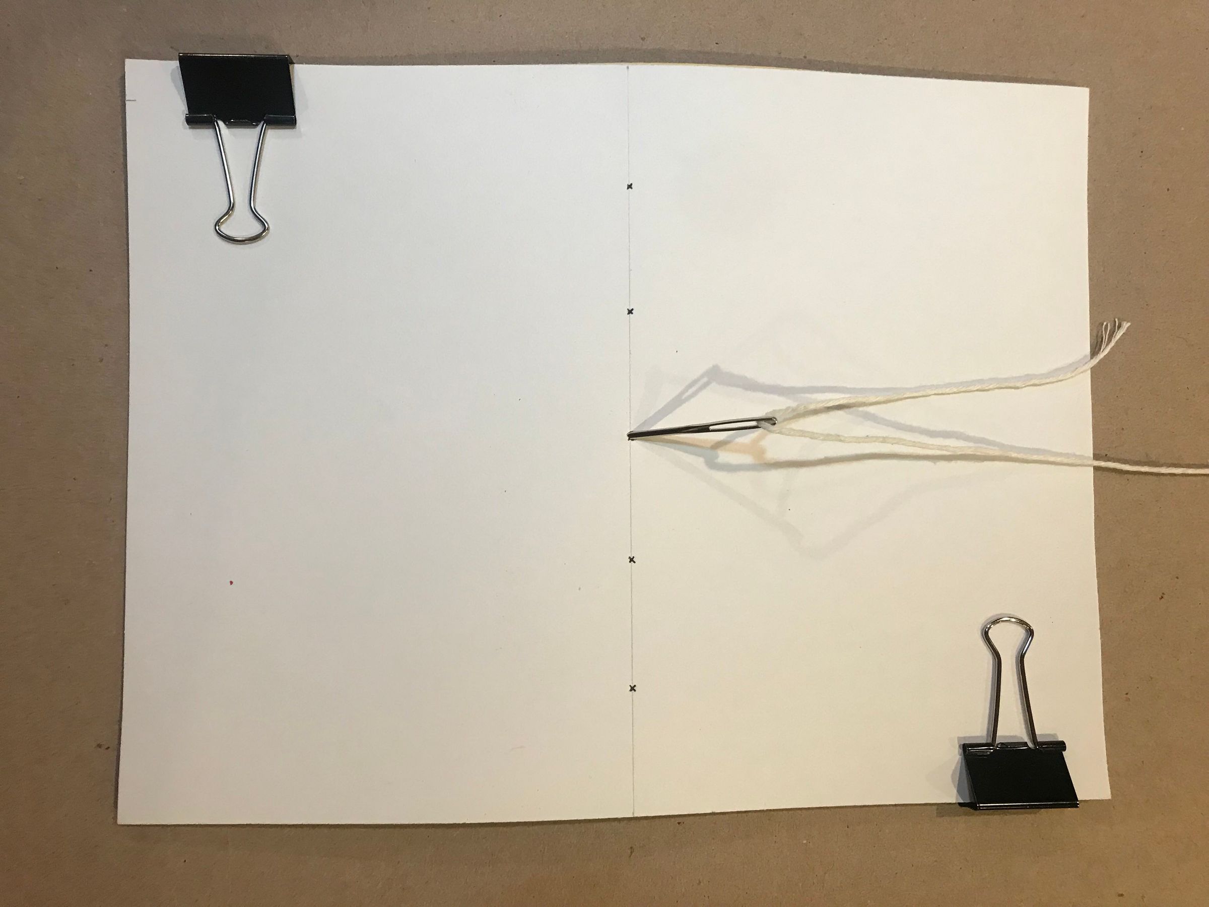 Saddle Stitch Sketchbook (Yellow) : 11 Steps (with Pictures ...
