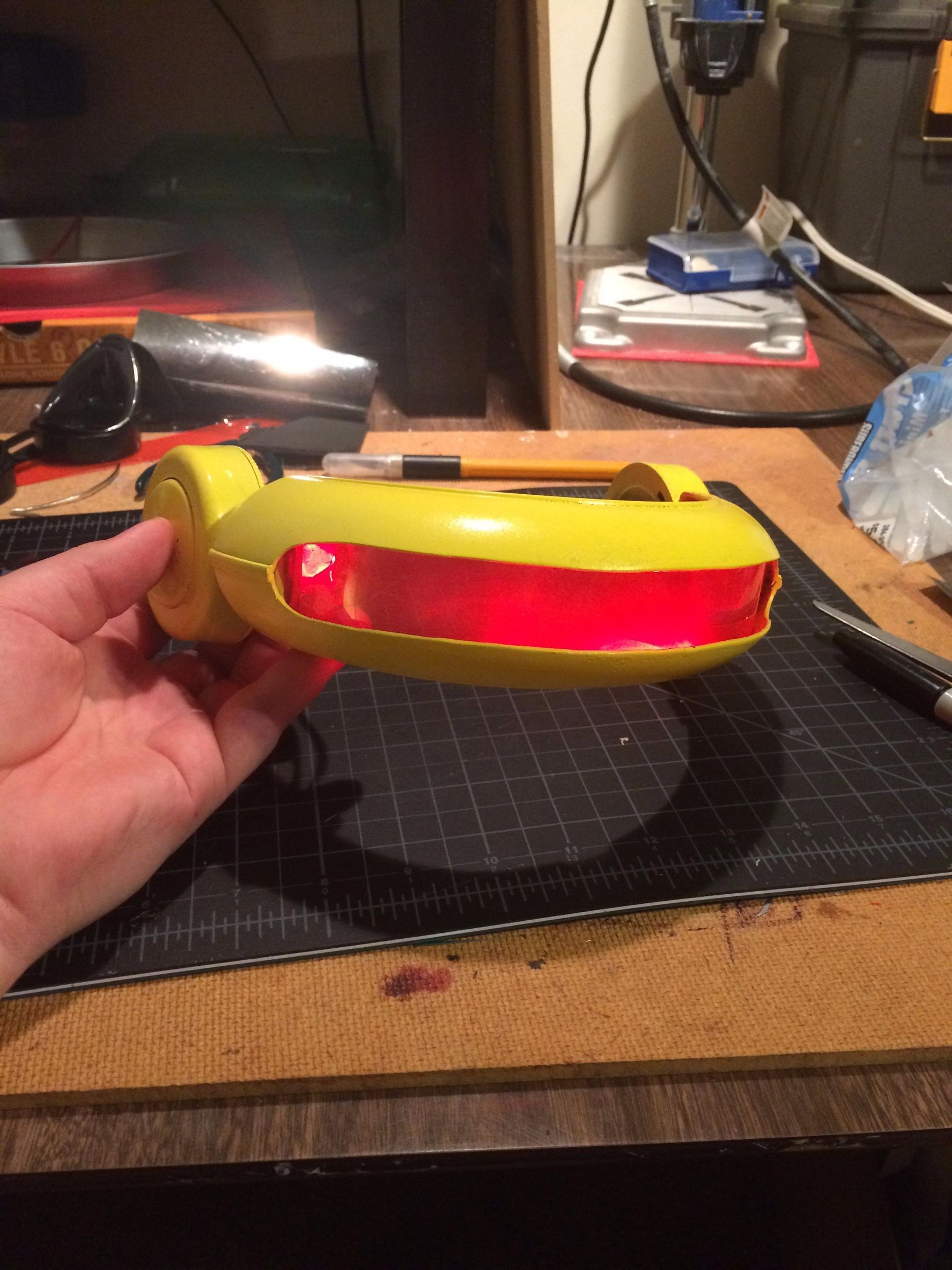 Cyclops Optic Visor Cheap and Easy DIY Prop Tutorial : 6 Steps - Instructables