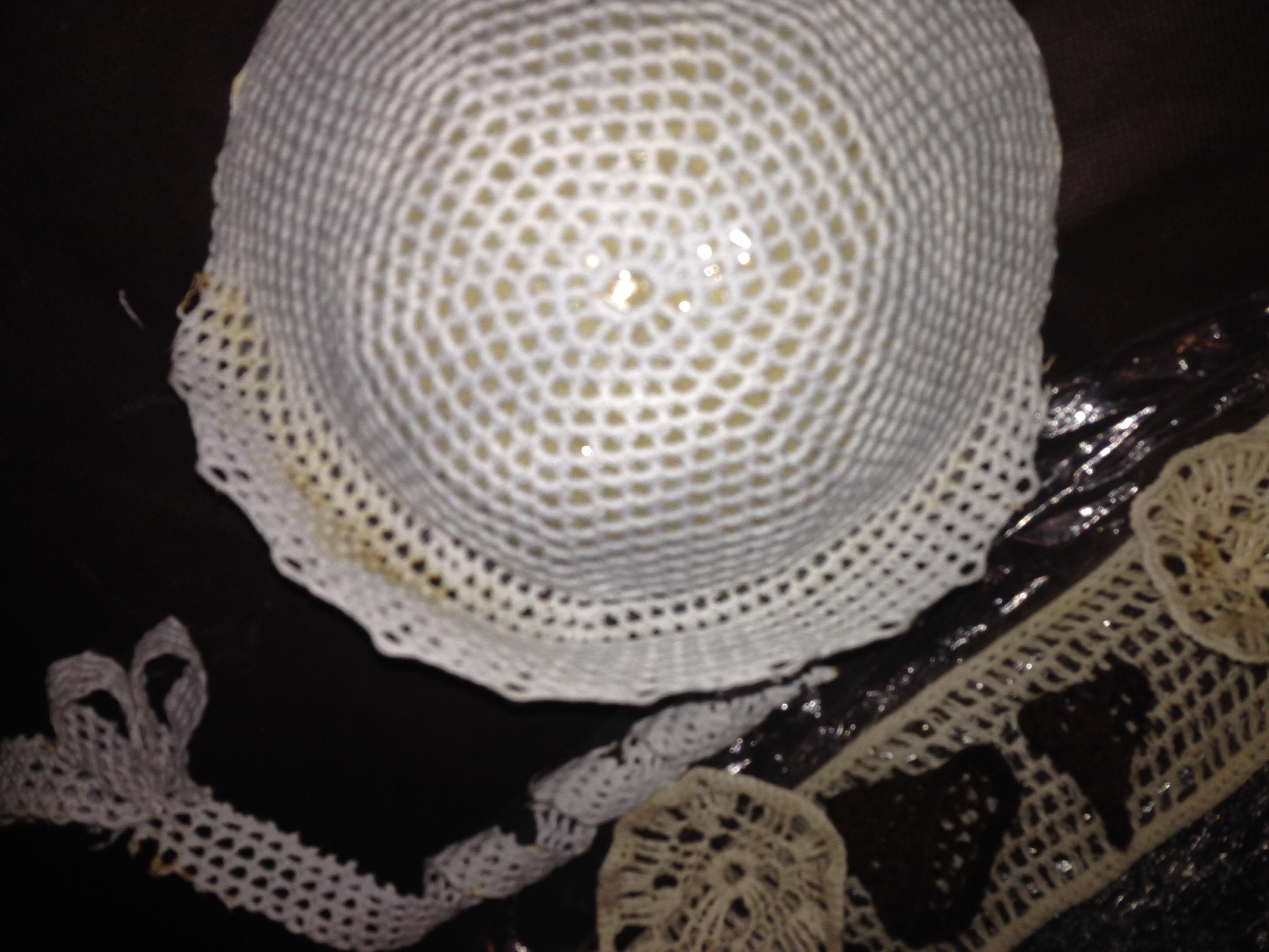 Crochet Facinator and How to Cut + Starch Crochet : 6 Steps - Instructables