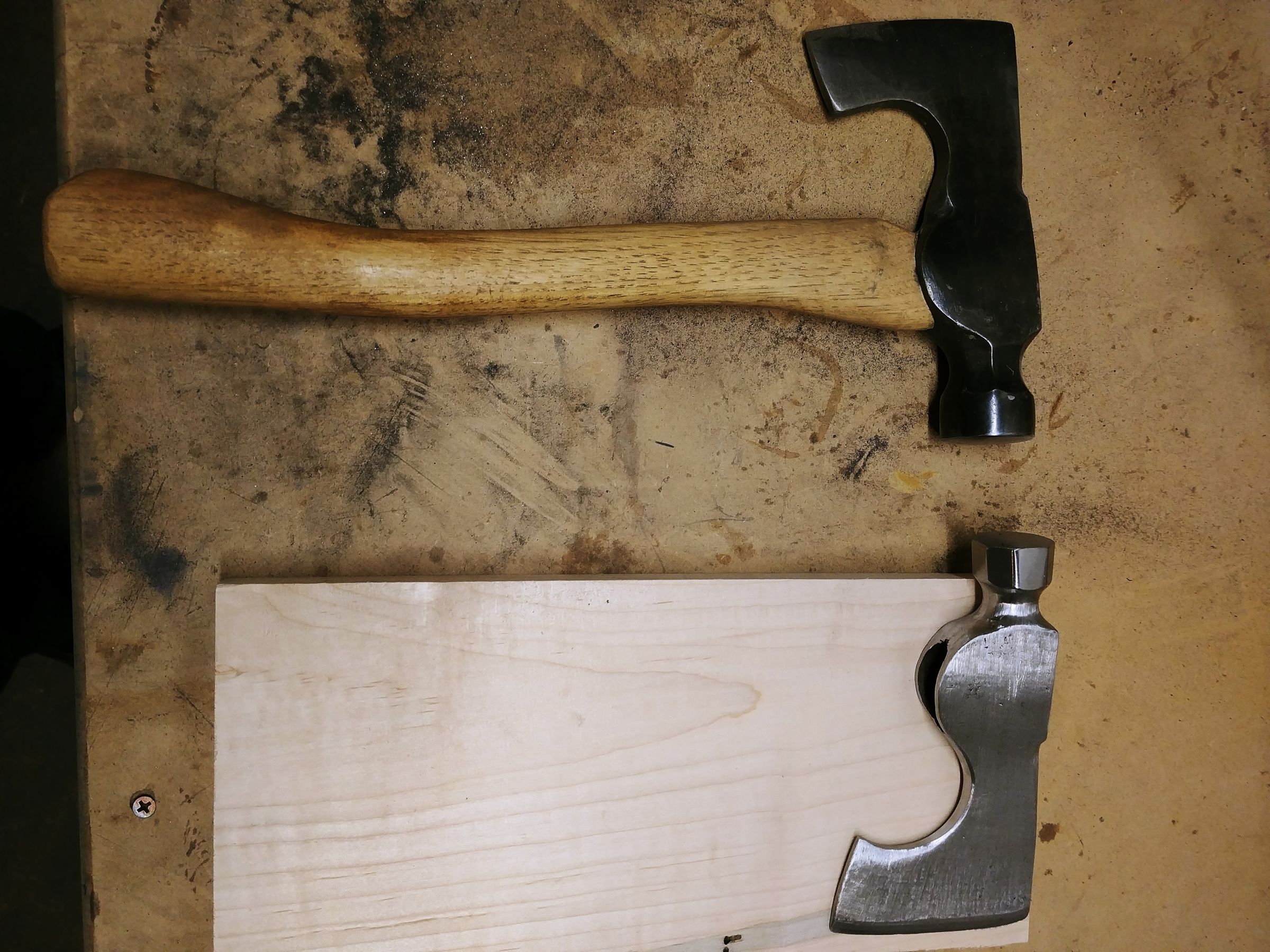 Turn an Old Hatchet Head Into a Bearded Hatchet : 10 Steps (with ...