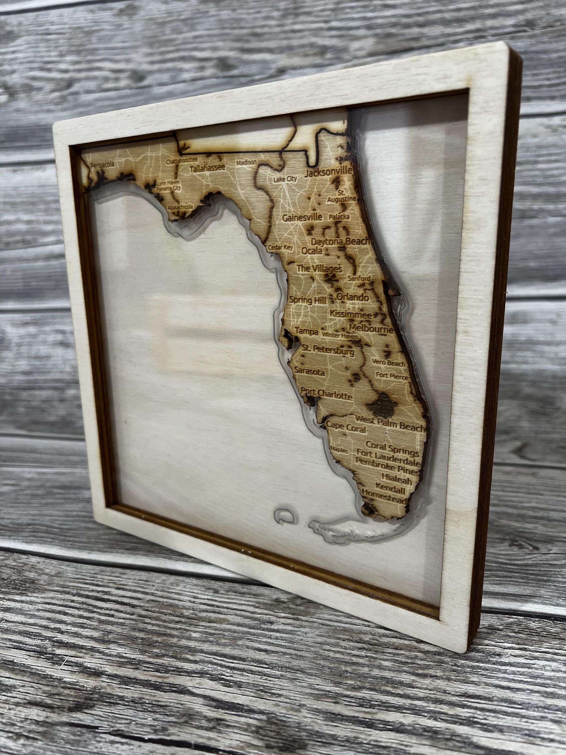 Laser Cut 3D Map of a State : 3 Steps (with Pictures) - Instructables