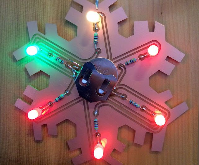 Light-Up Snowflakes - Instructables