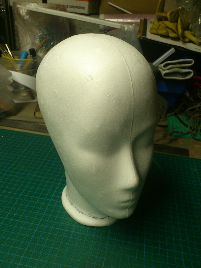 Make A Zombie Head 5 Steps Instructables make-a-zombie-head-5-steps-instructables