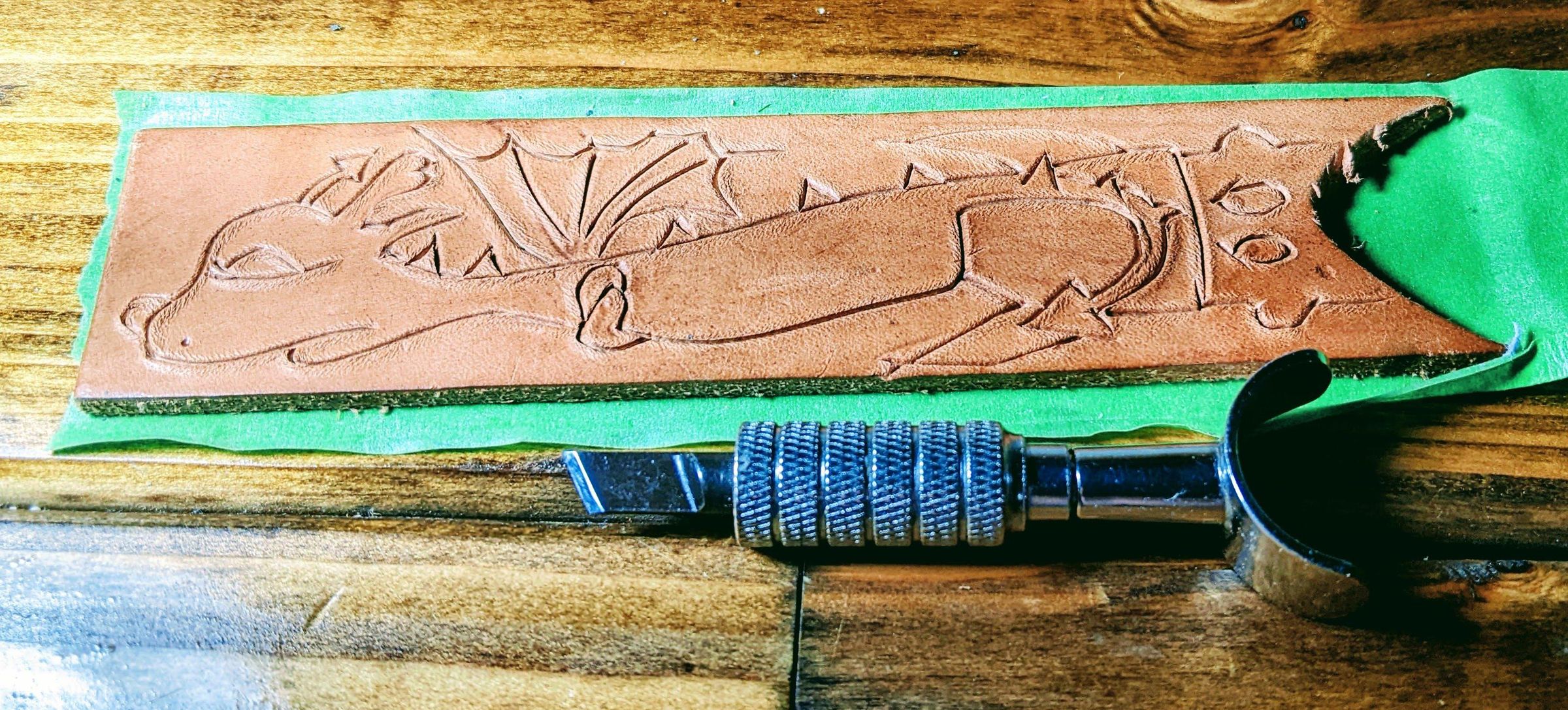 Leather Bookmark From Belt Scrap : 11 Steps (with Pictures) - Instructables