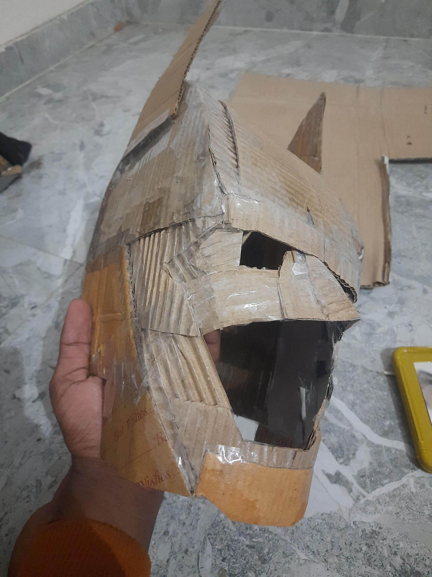 Batman Mask Craft : 10 Steps - Instructables