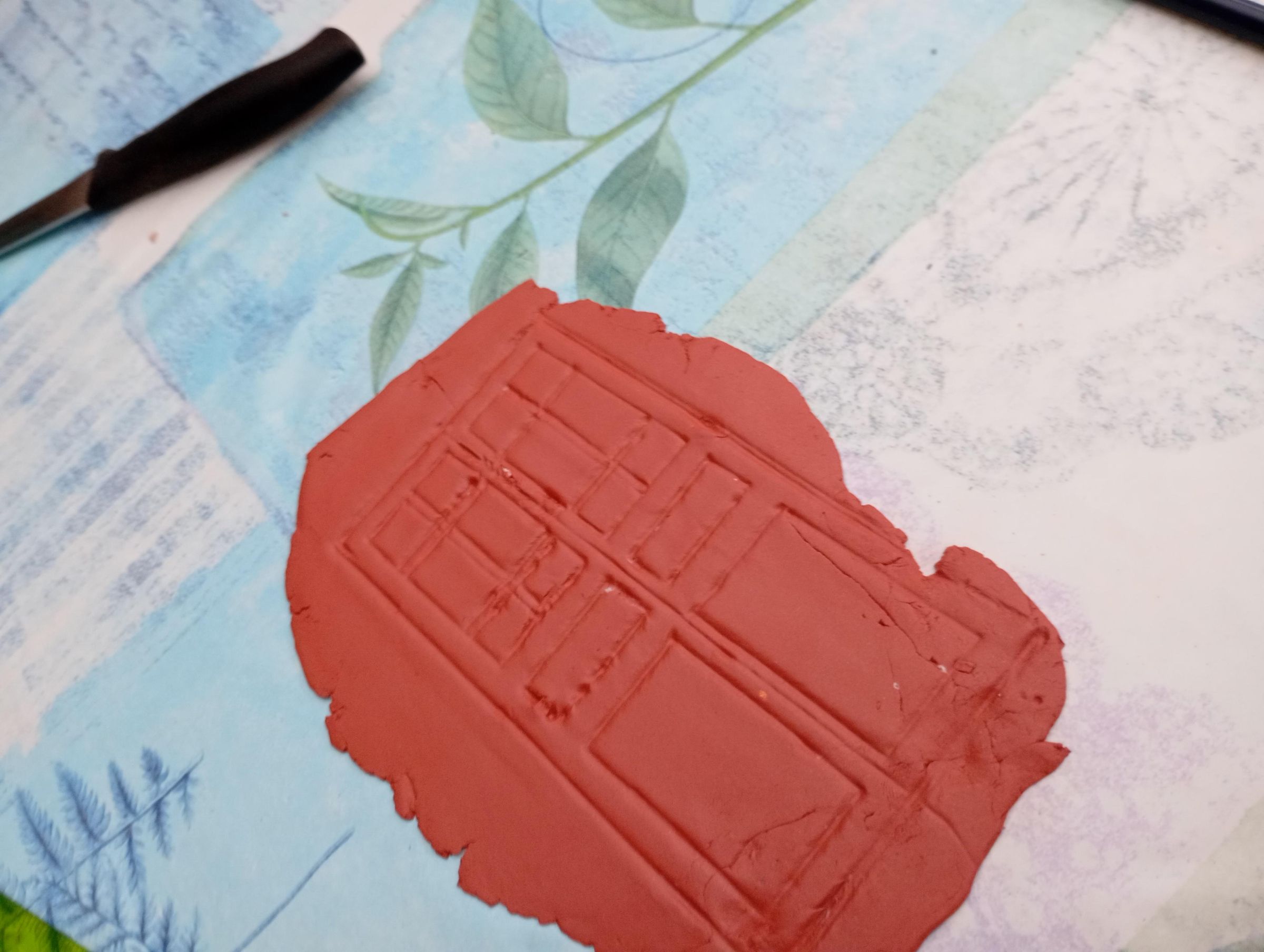 How to Sculpt a Traditional Village House in Clay on a Roof Tile – a ...
