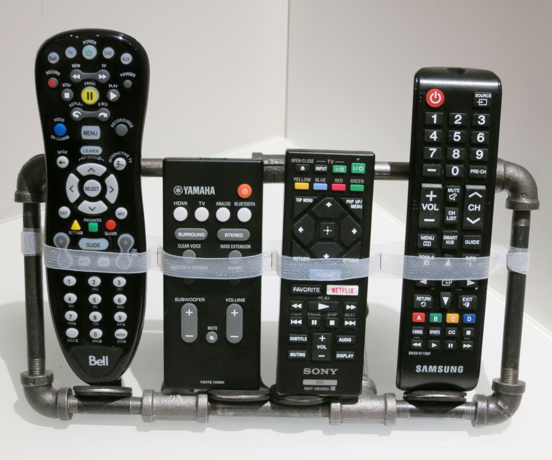 A TV Remote Control Holder Worthy of the Mancave! : 11 Steps (with ...
