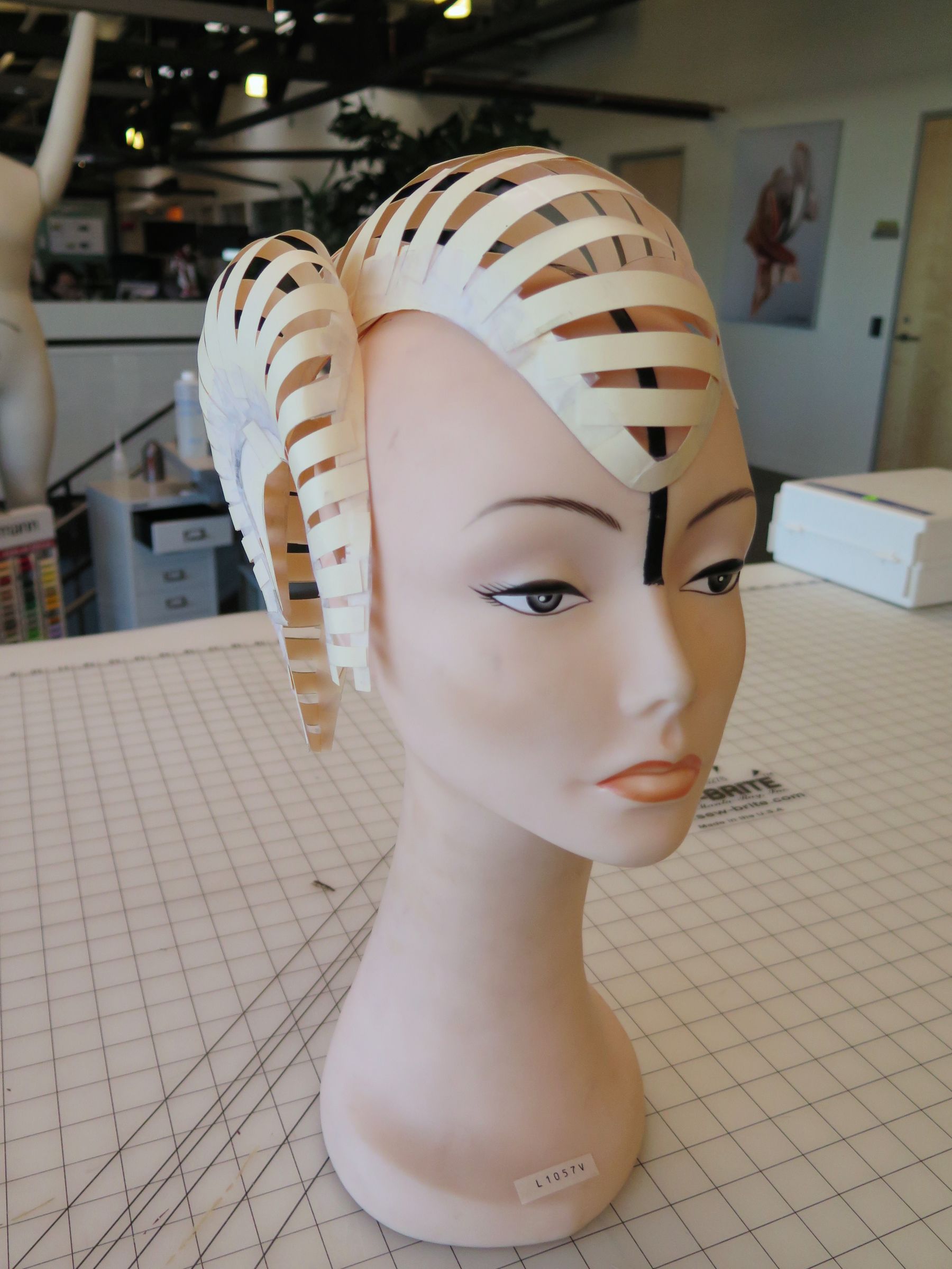 Leather and El Wire Sci-Fi Headdress : 16 Steps (with Pictures ...