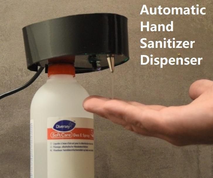 DIY Automatic Hand Sanitizer Dispenser : 14 Steps (with Pictures ...