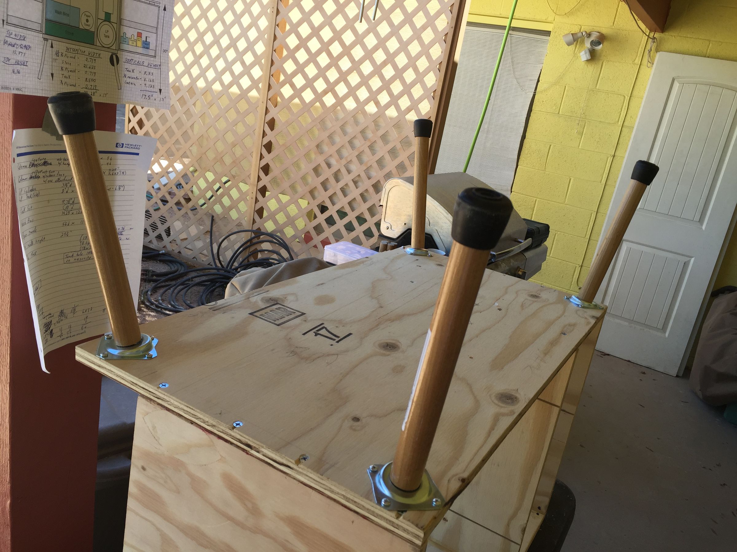 CAMP STORAGE / COOKING STATION : 7 Steps (with Pictures) - Instructables