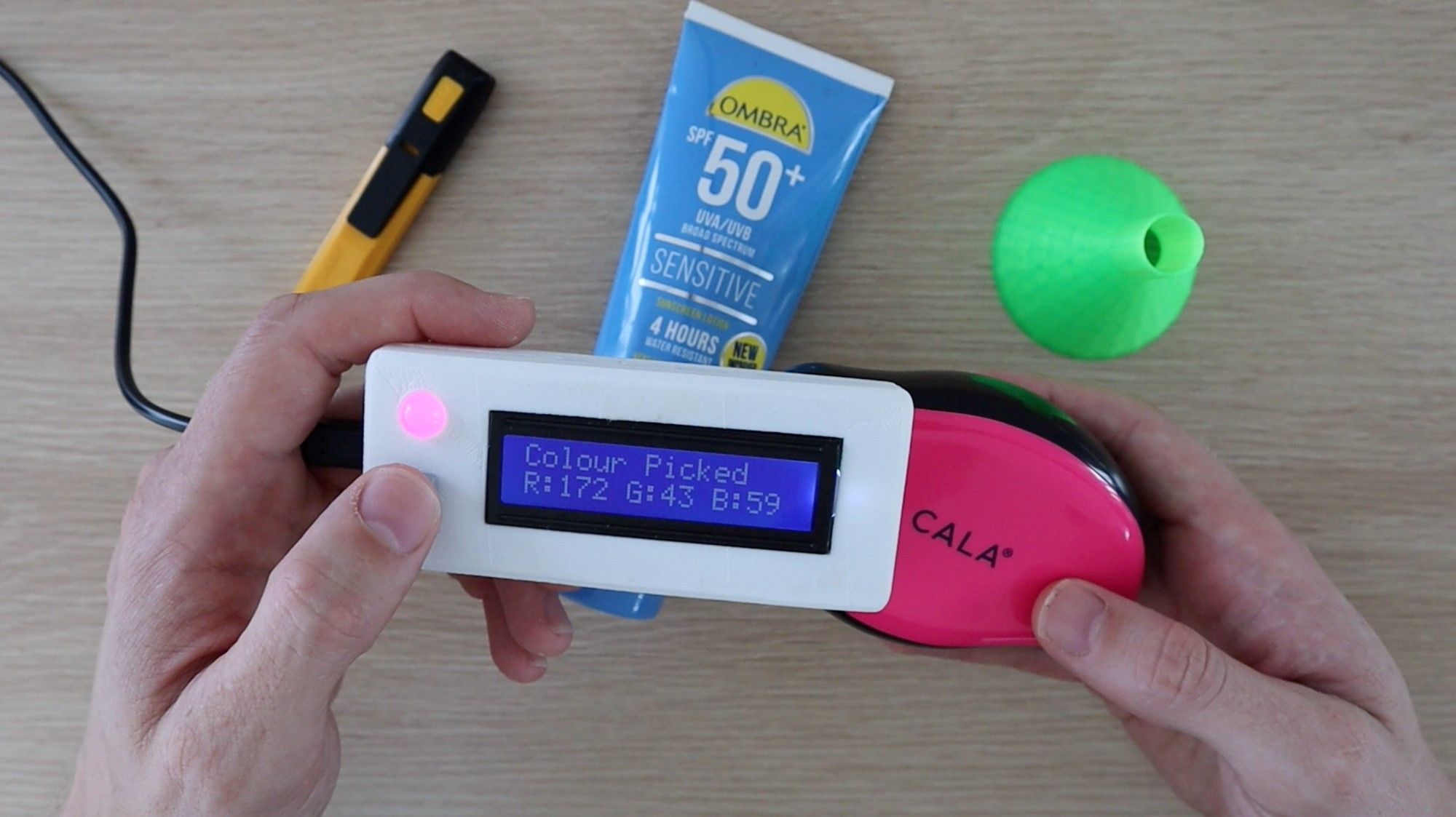 Arduino RGB Color Picker – Pick Colors From Real Life Objects : 7 Steps ...