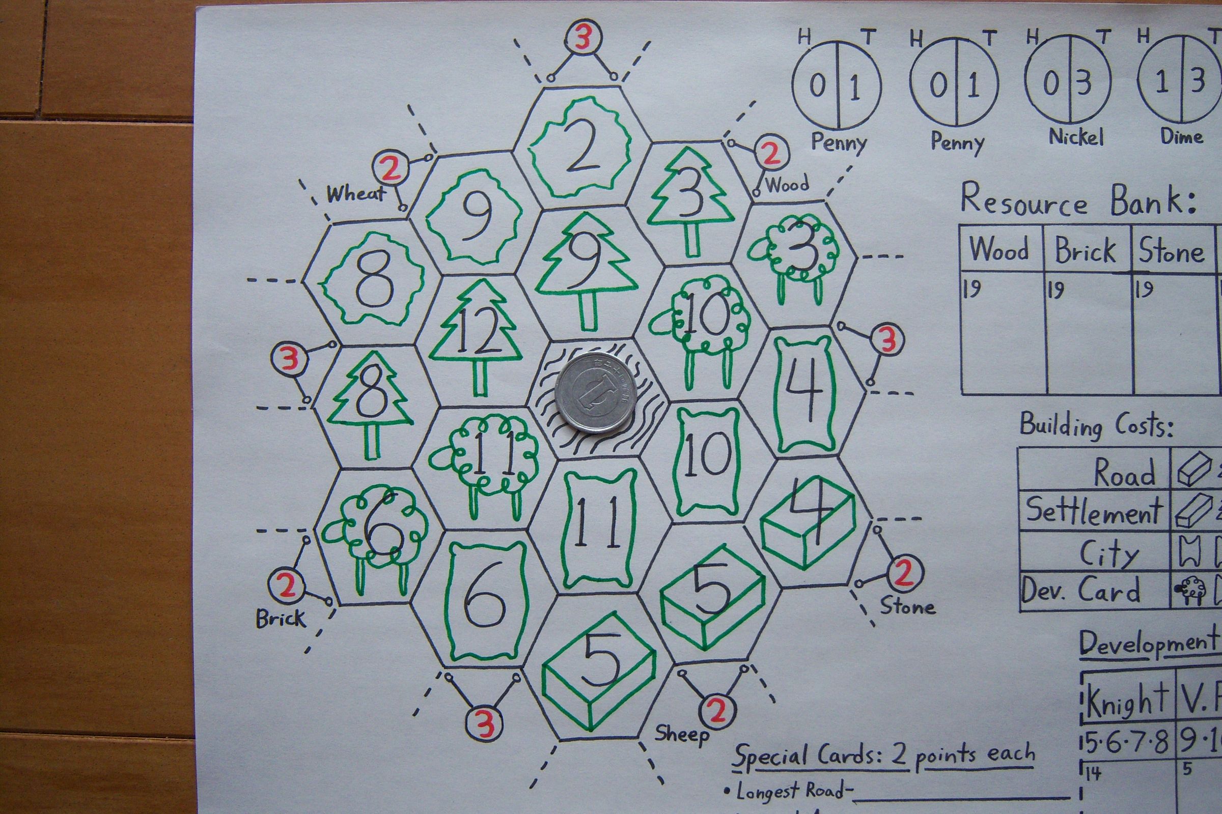 Pen & Paper Catan - for Emergencies : 6 Steps (with Pictures ...