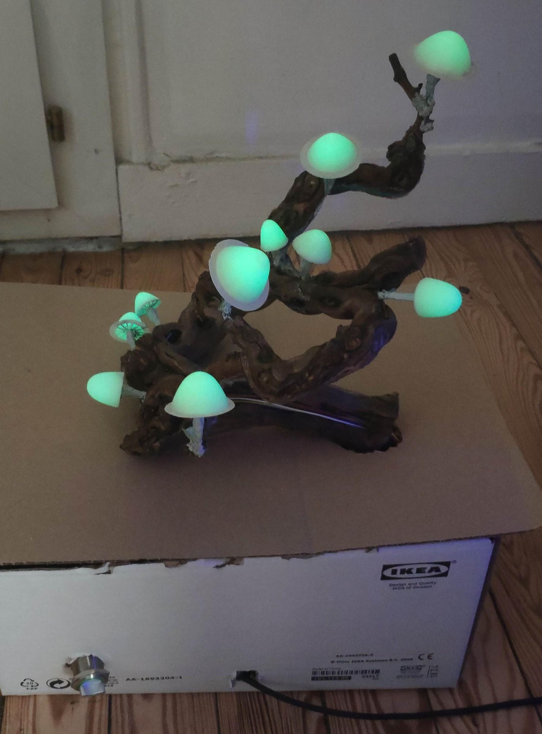 Glowing Mushroom Light : 9 Steps (with Pictures) - Instructables