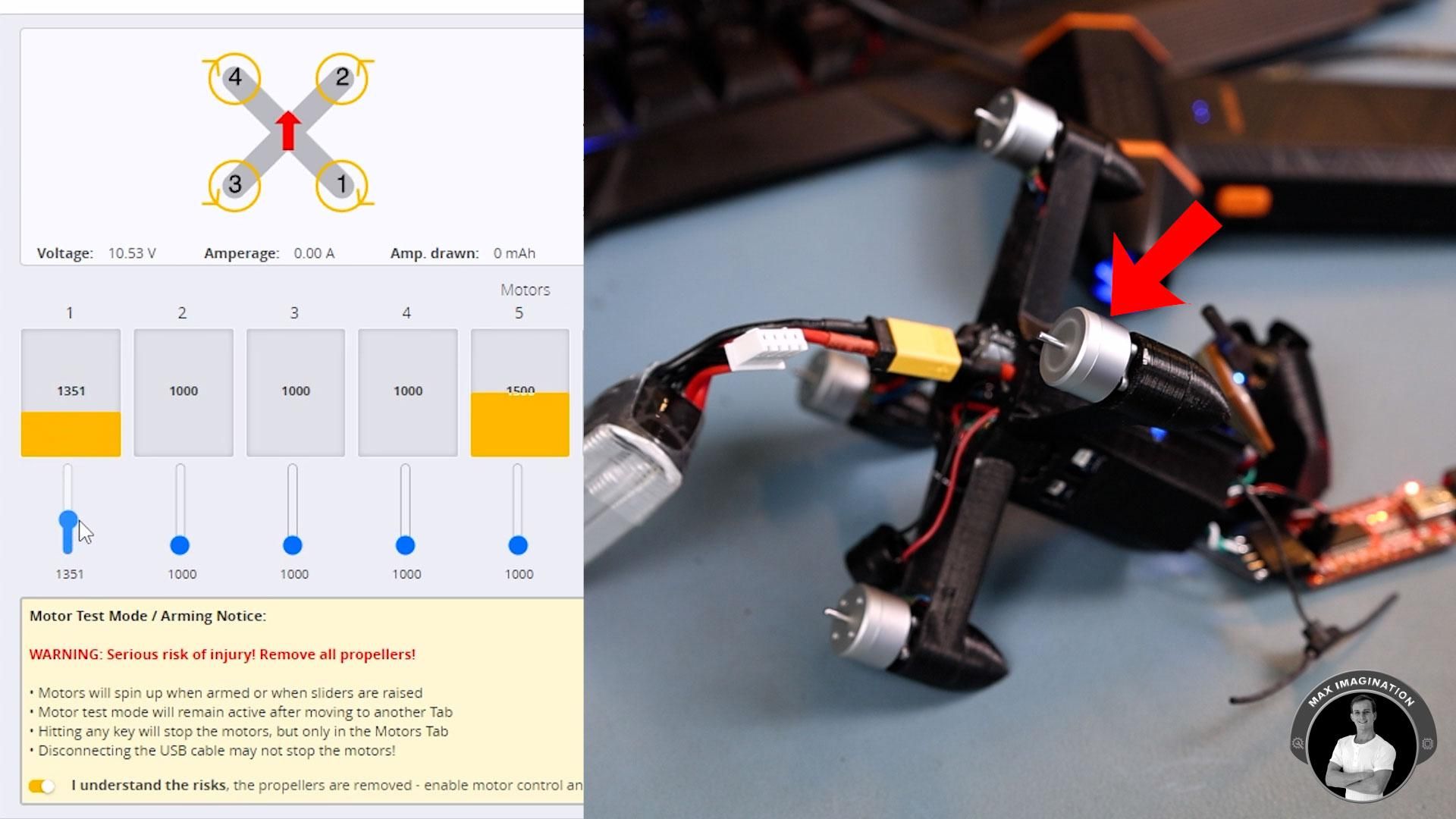 Build the Smallest ESP32 Brushless Rocket Drone | ESP-BLAST : 19 Steps ...