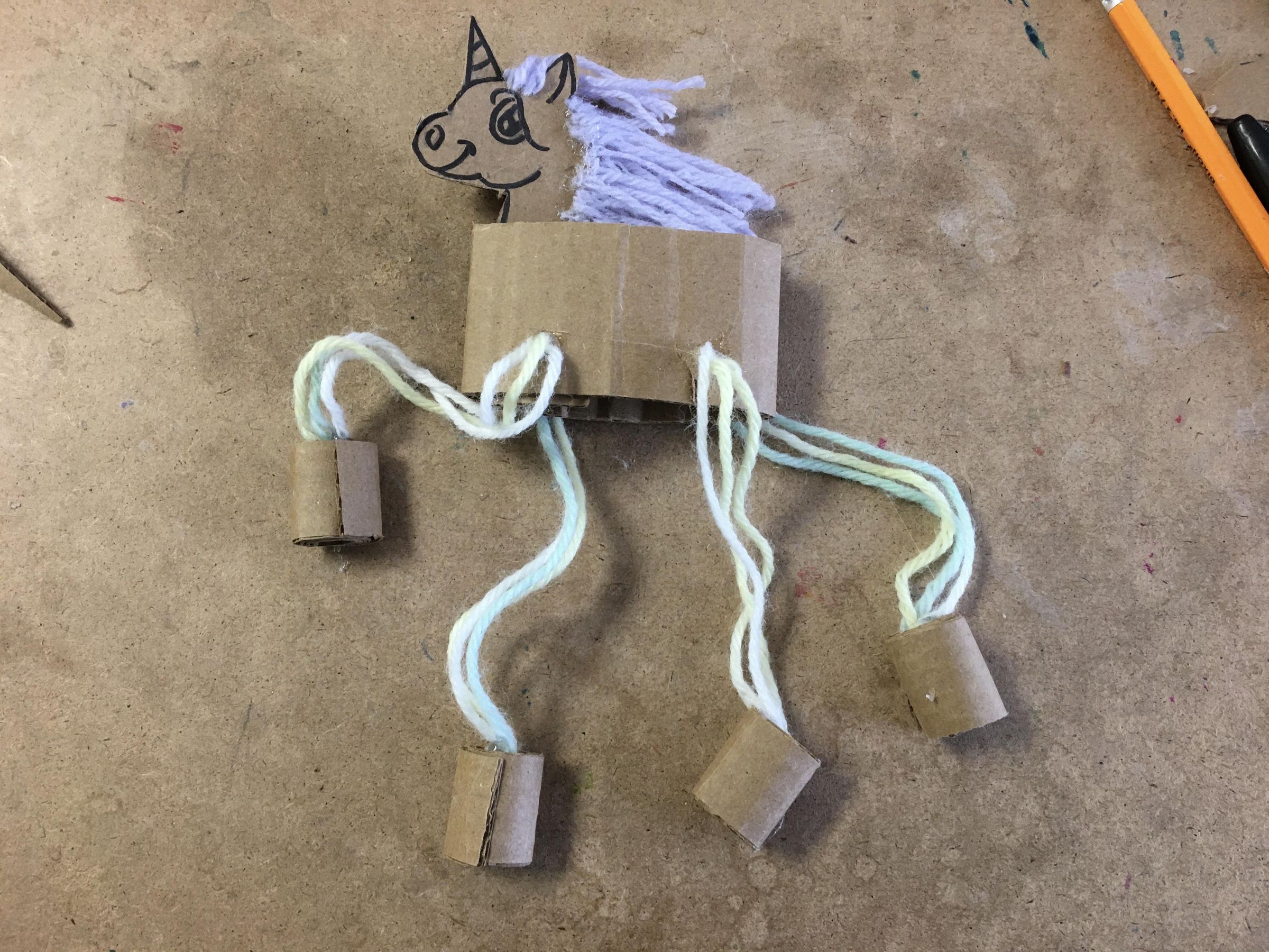 Unicorn Puppet..../Horse/Dragon/Cat/Monster….etc. : 6 Steps (with Pictures) - Instructables