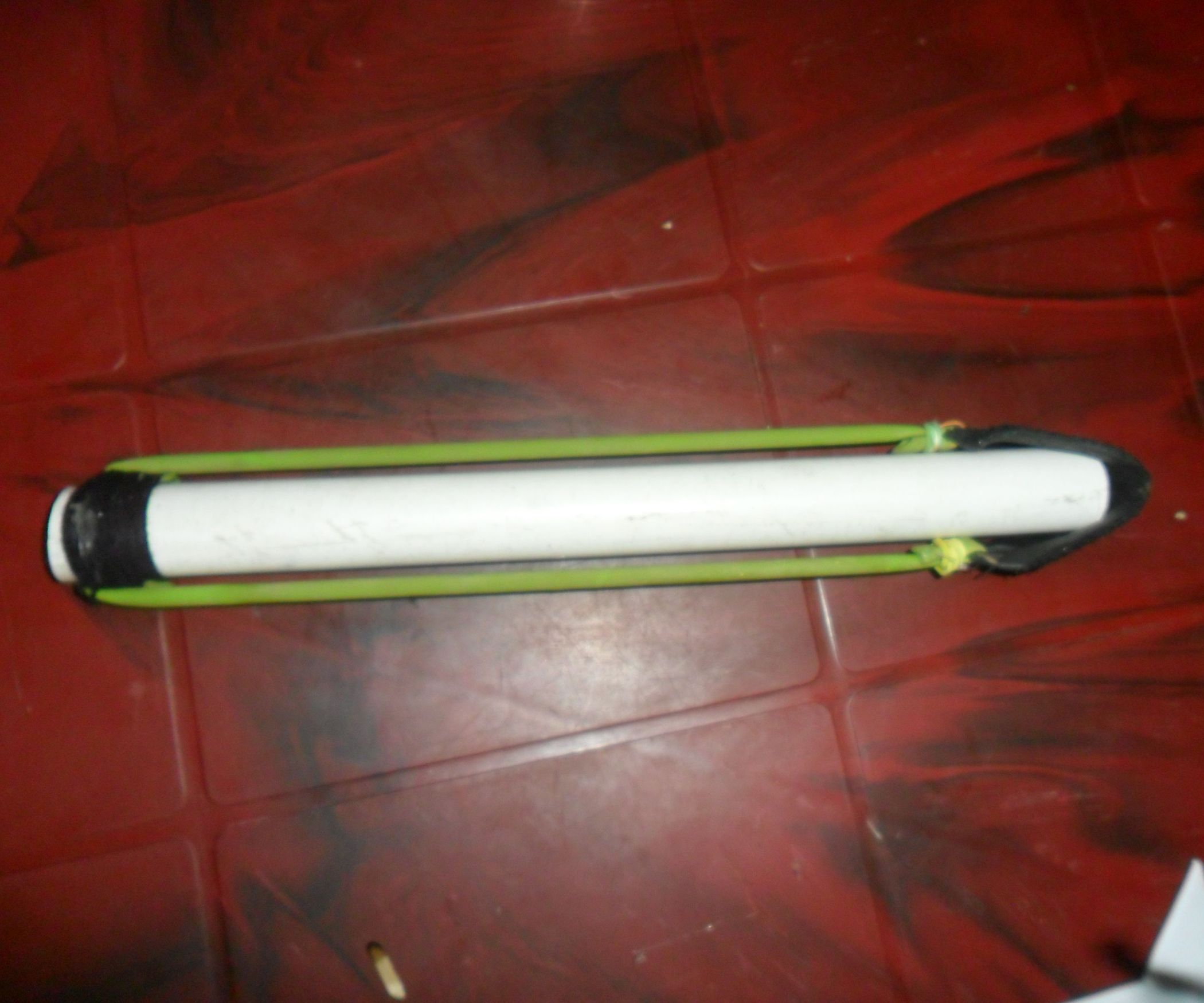 Survival Spear Shooter Made With Pvc and Rubber : 5 Steps - Instructables