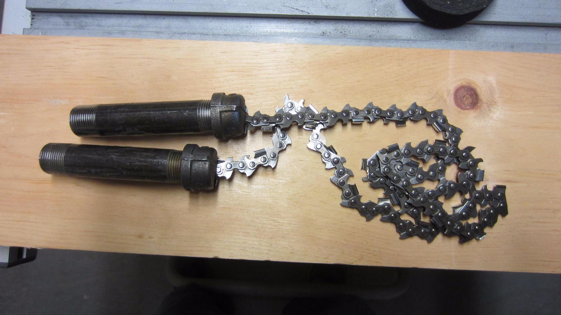 Pipe-Handle Manual Chainsaw : 8 Steps (with Pictures) - Instructables