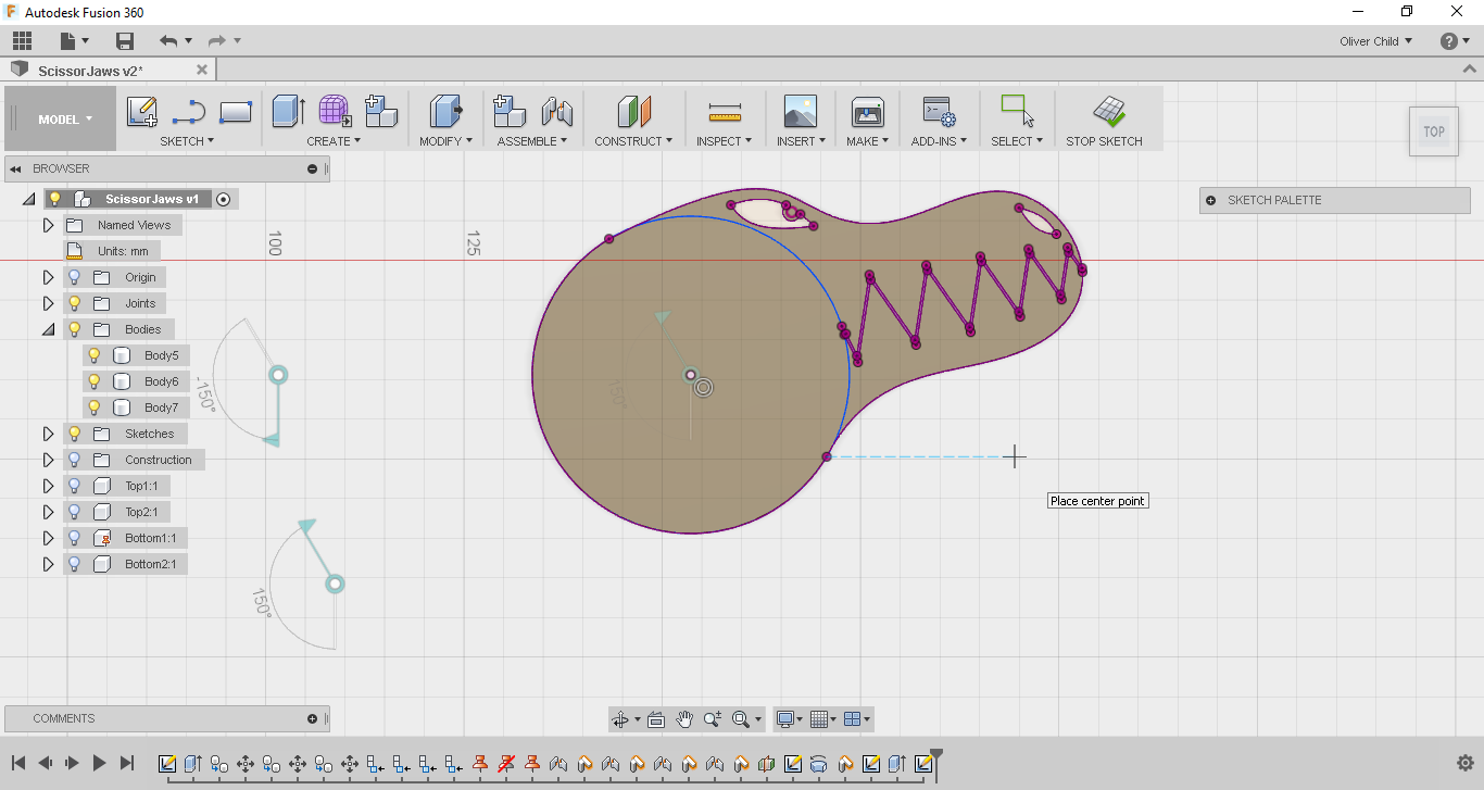 Designing Scissor Jaws in Fusion : 11 Steps (with Pictures) - Instructables