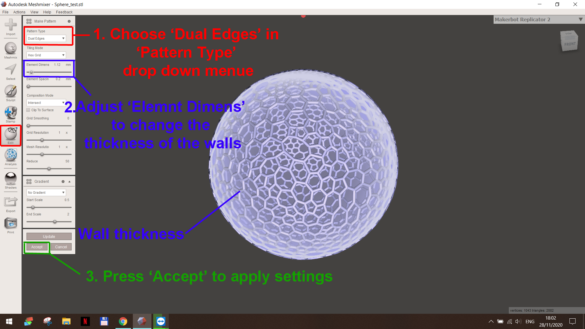 Glow in the Dark Voronoi Christmas Decoration : 7 Steps (with Pictures ...