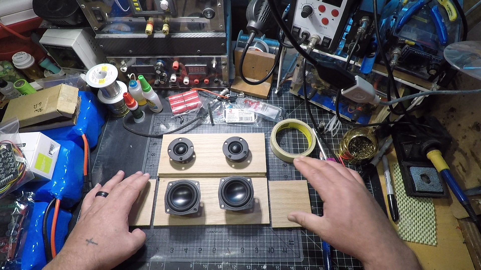 !!Awesome!! DIY Mini Bluetooth Speaker BoomBox Build Dayton Audio ND65 ...
