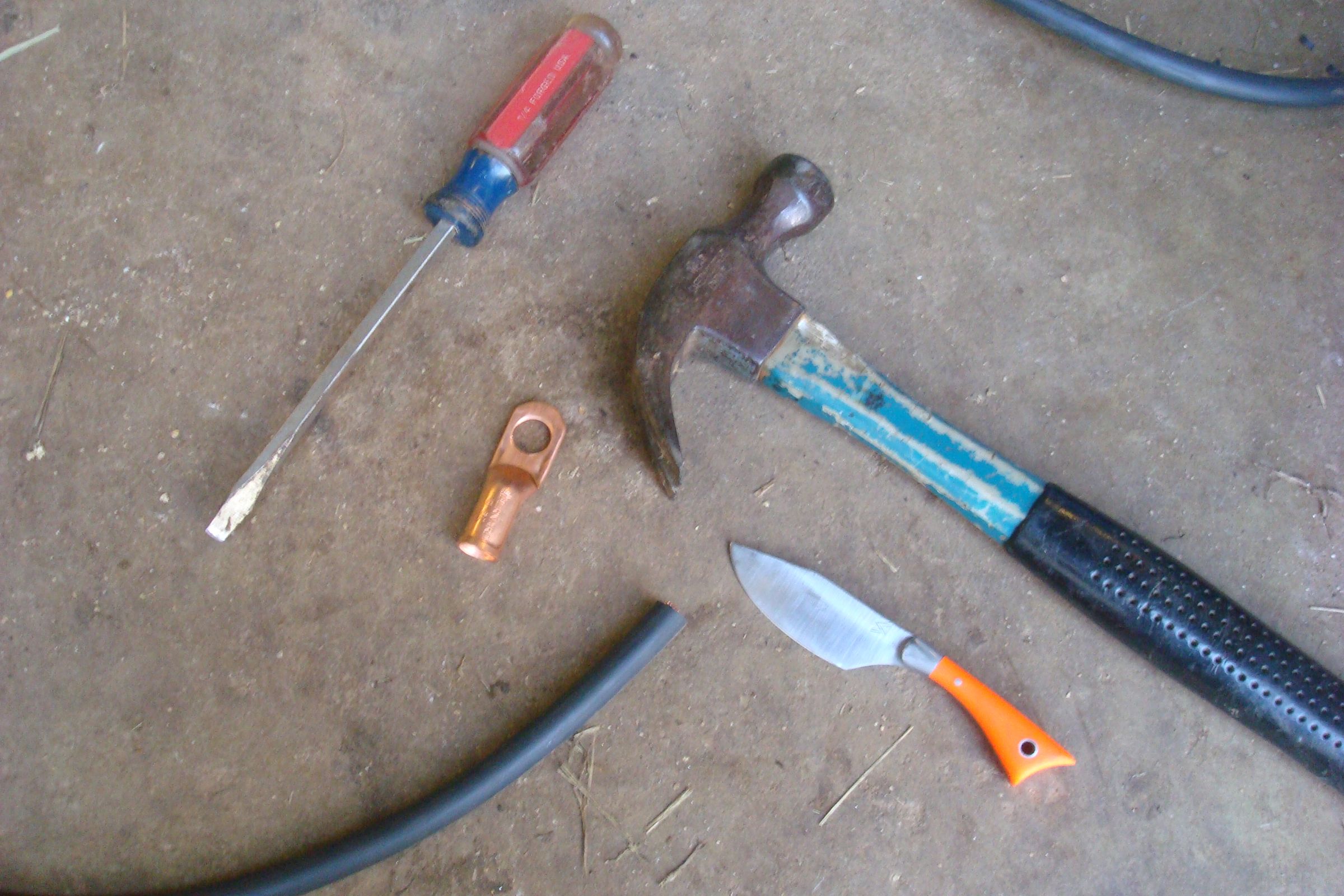 Properly Crimping a Copper Welding Lug. : 5 Steps (with Pictures ...