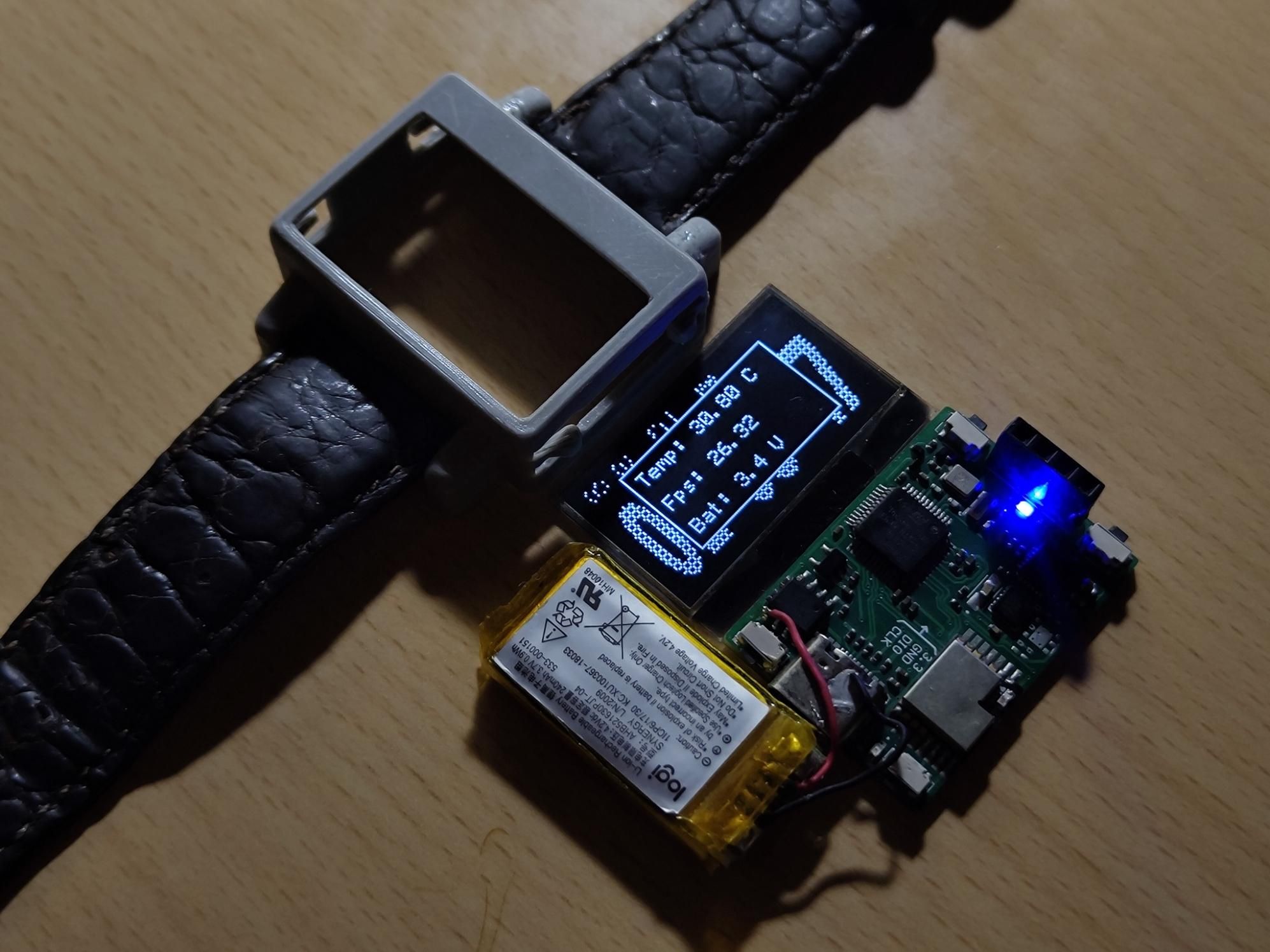 DIY Leta - a Wrist Watch Using Stm32 and Monochrome UI : 3 Steps (with ...