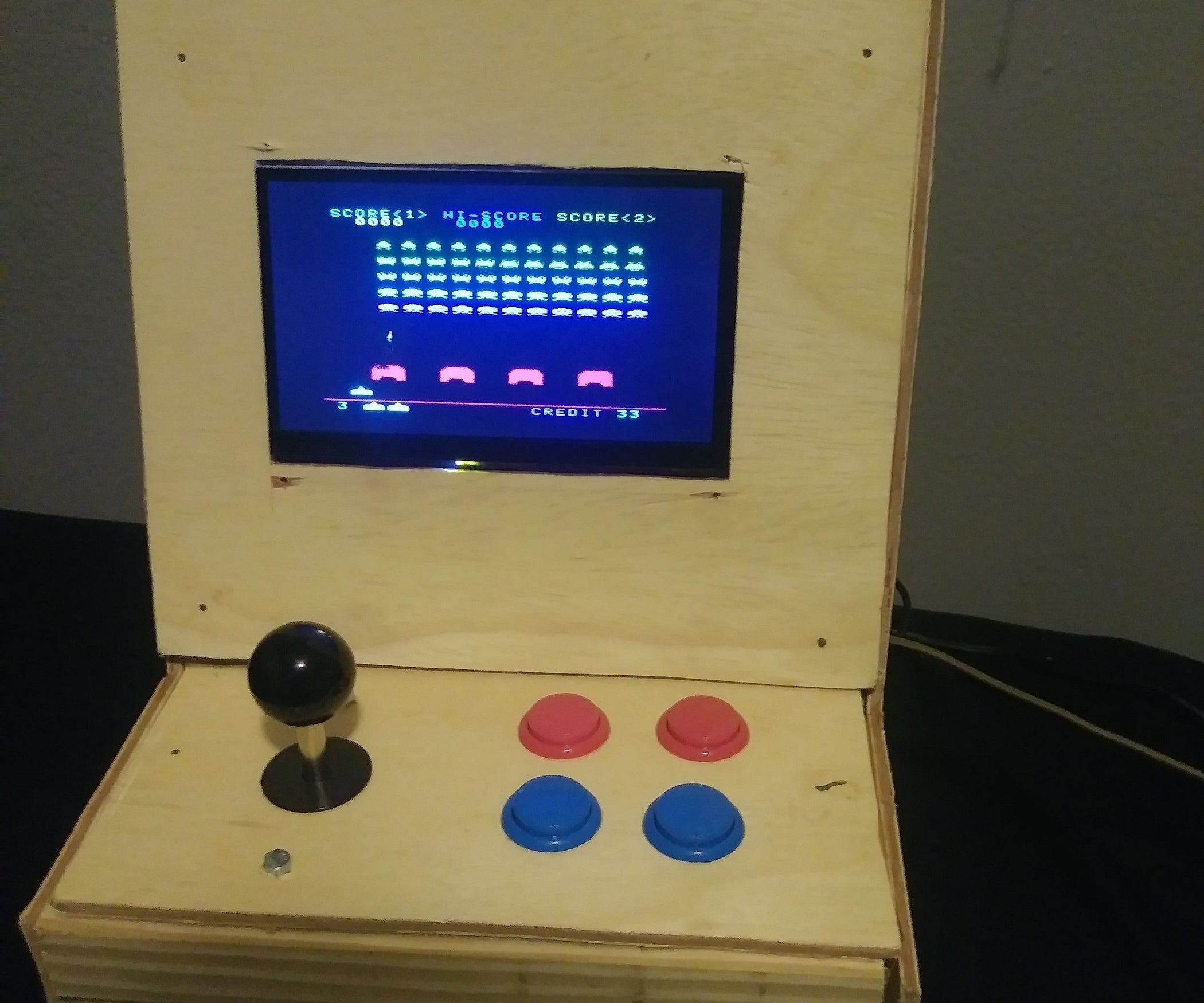 Mini Arcade Cabinet 7 Steps Instructables
