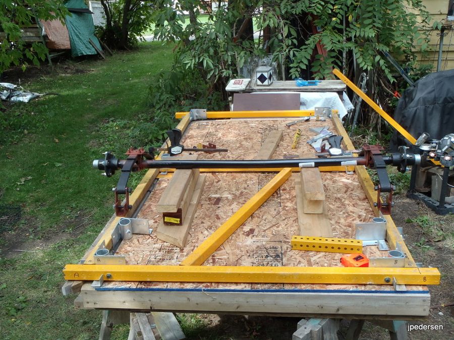 A Homemade Trailer That Is Bolted Together : 11 Steps (with Pictures ...