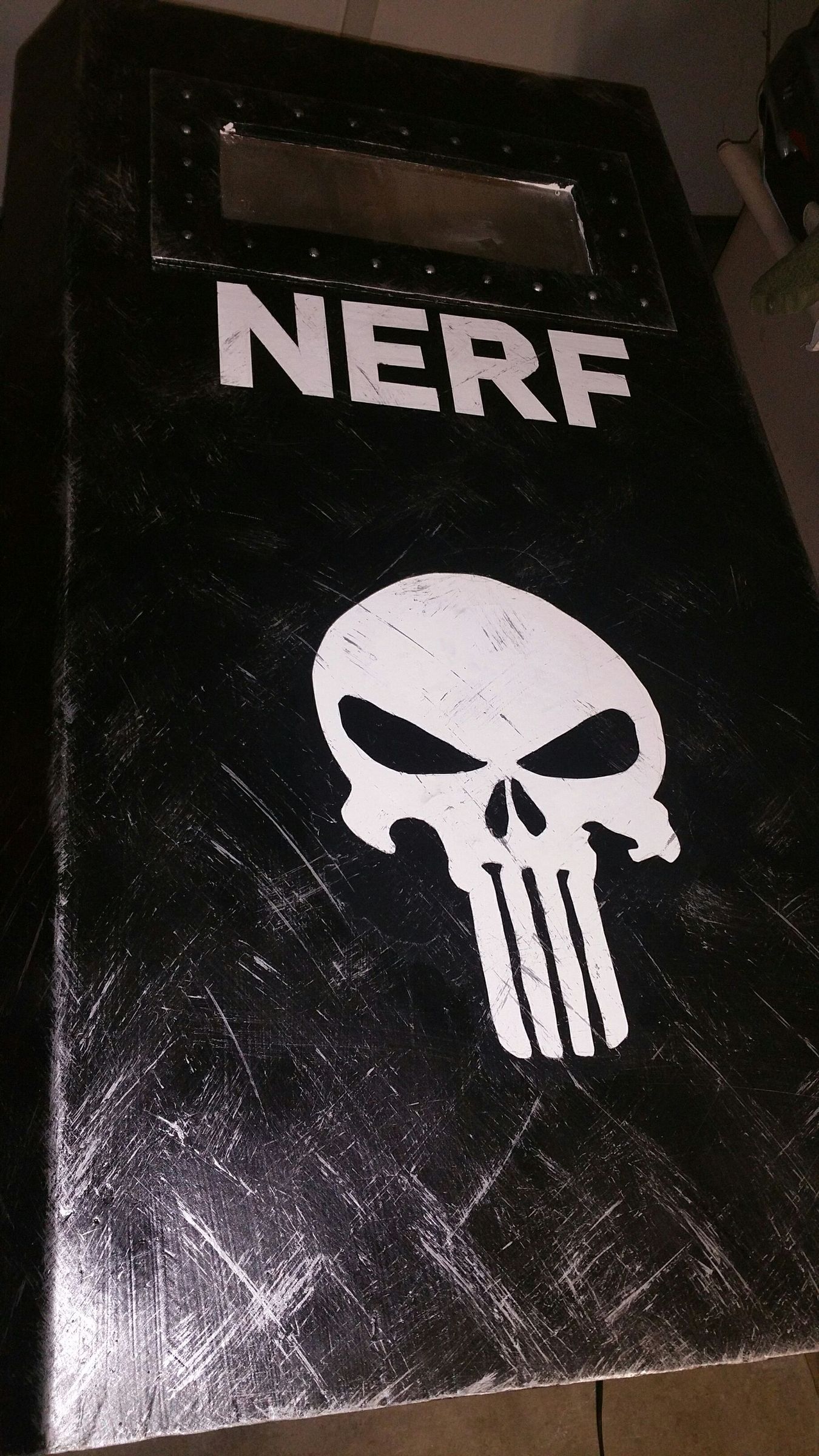 Nerf Cardboard Riot Shield : 10 Steps - Instructables