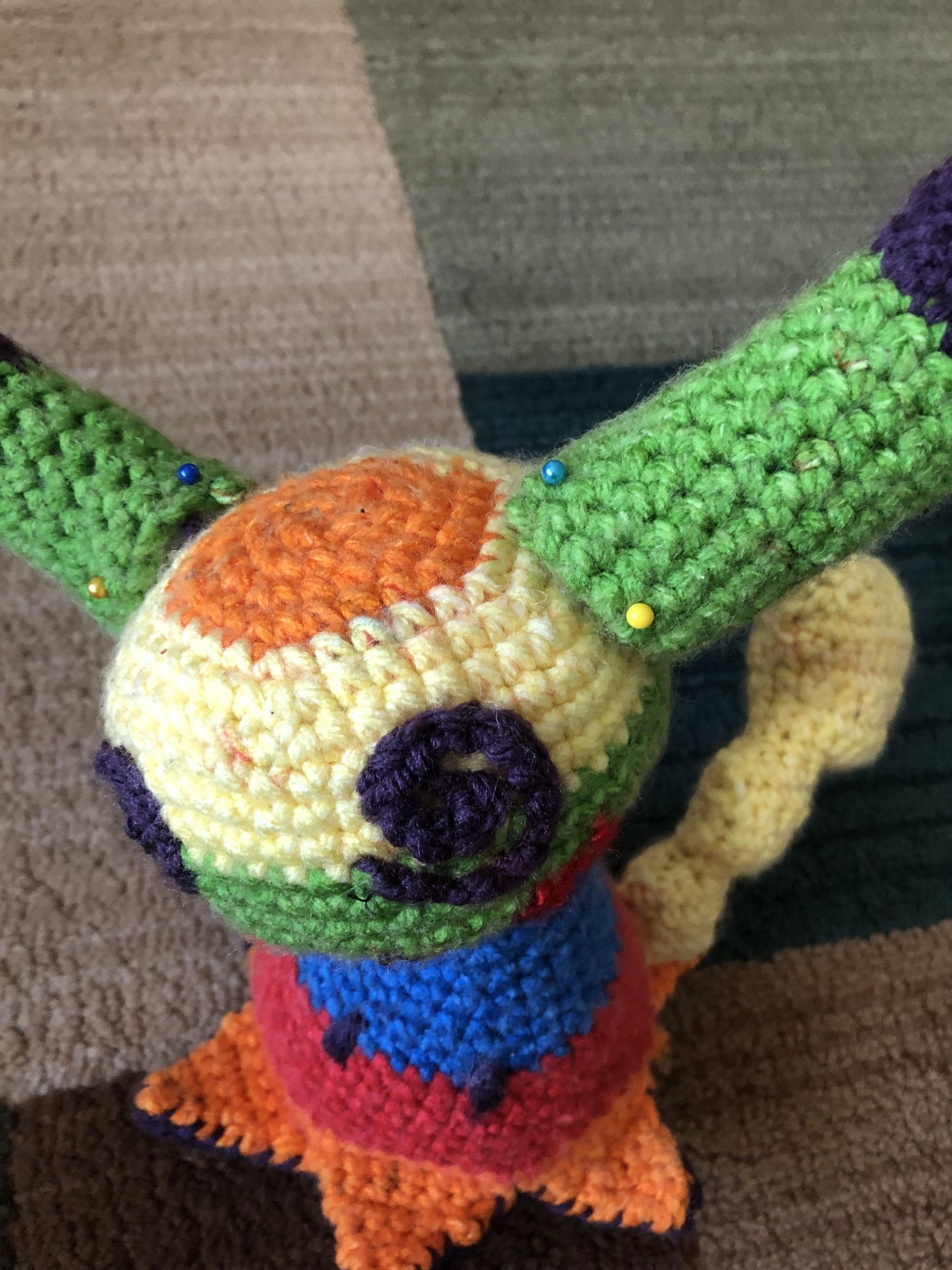 Rainbow Mimikyu! Free Crochet Pattern : 7 Steps (with Pictures ...