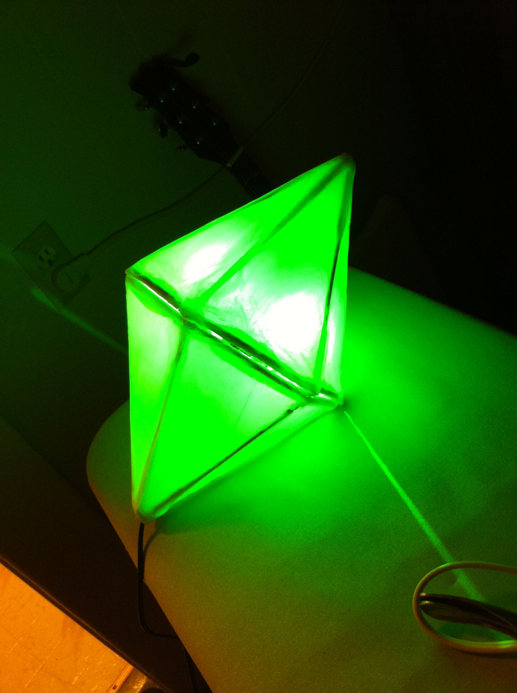 LED Light Up Sims PlumbBob Costume (That Green Pylon Above Their Head ...