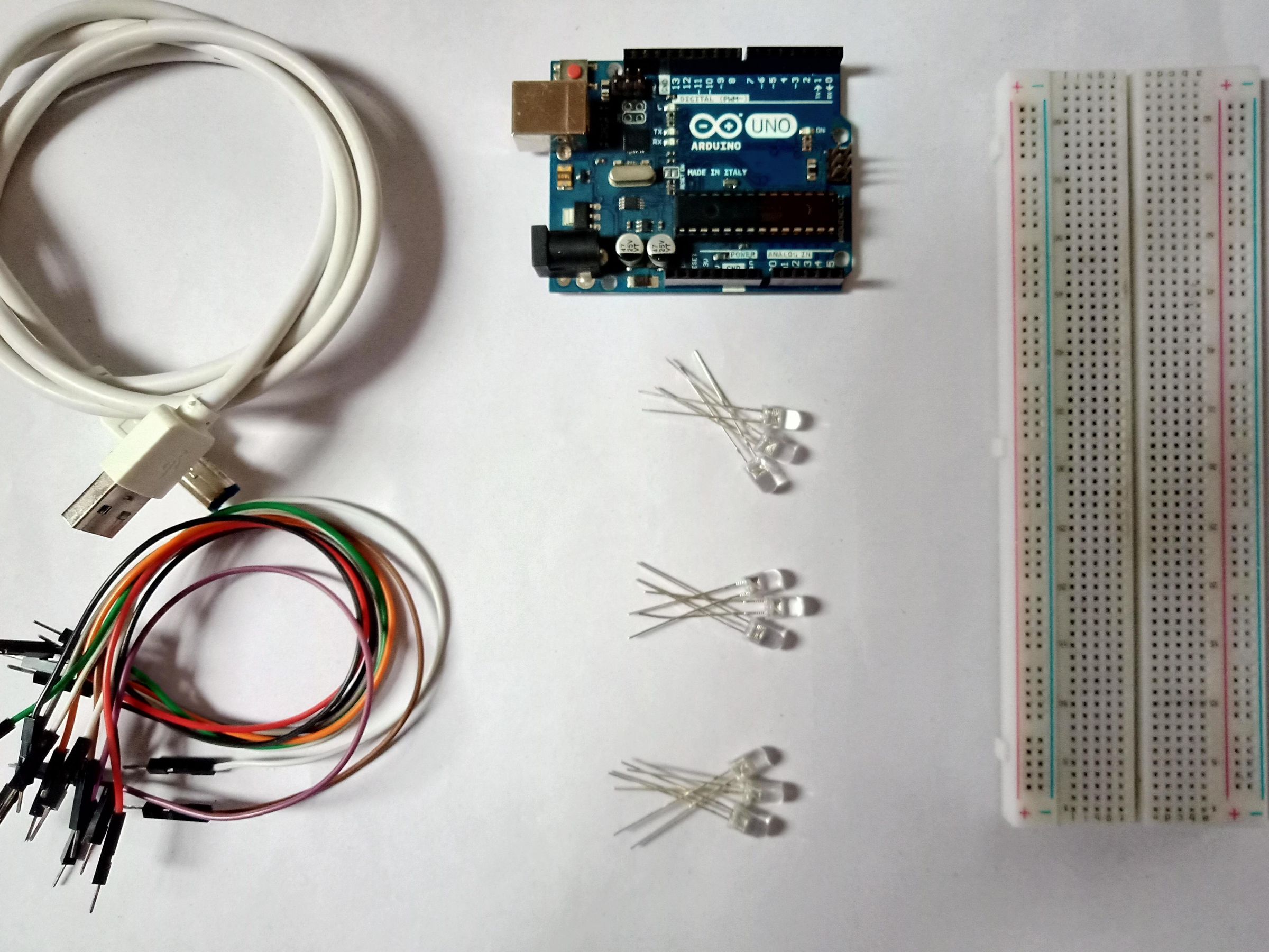 Arduino LED Chaser ( With 5 Effects ) : 4 Steps (with Pictures ...