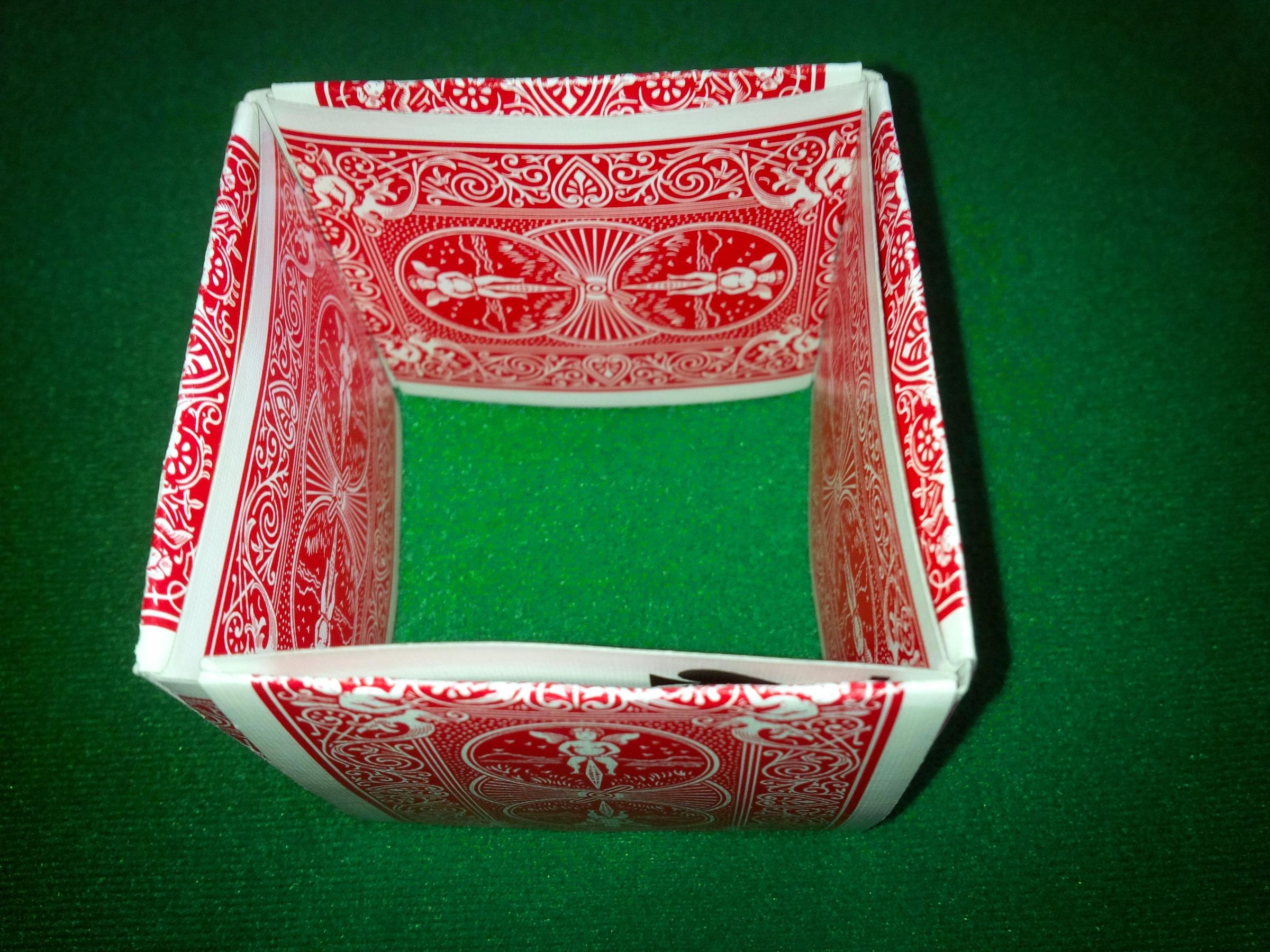 DIY Origami Gift Box From Playing Cards : 6 Steps - Instructables
