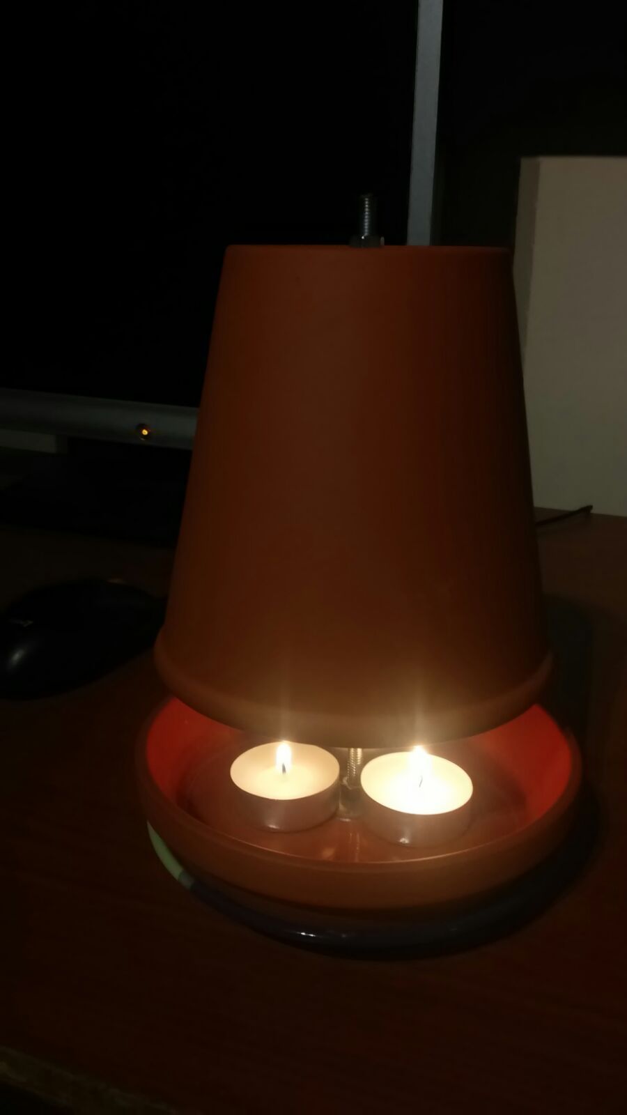Tea Candle and Ceramic Flower Pot "heater" : 7 Steps (with Pictures ...