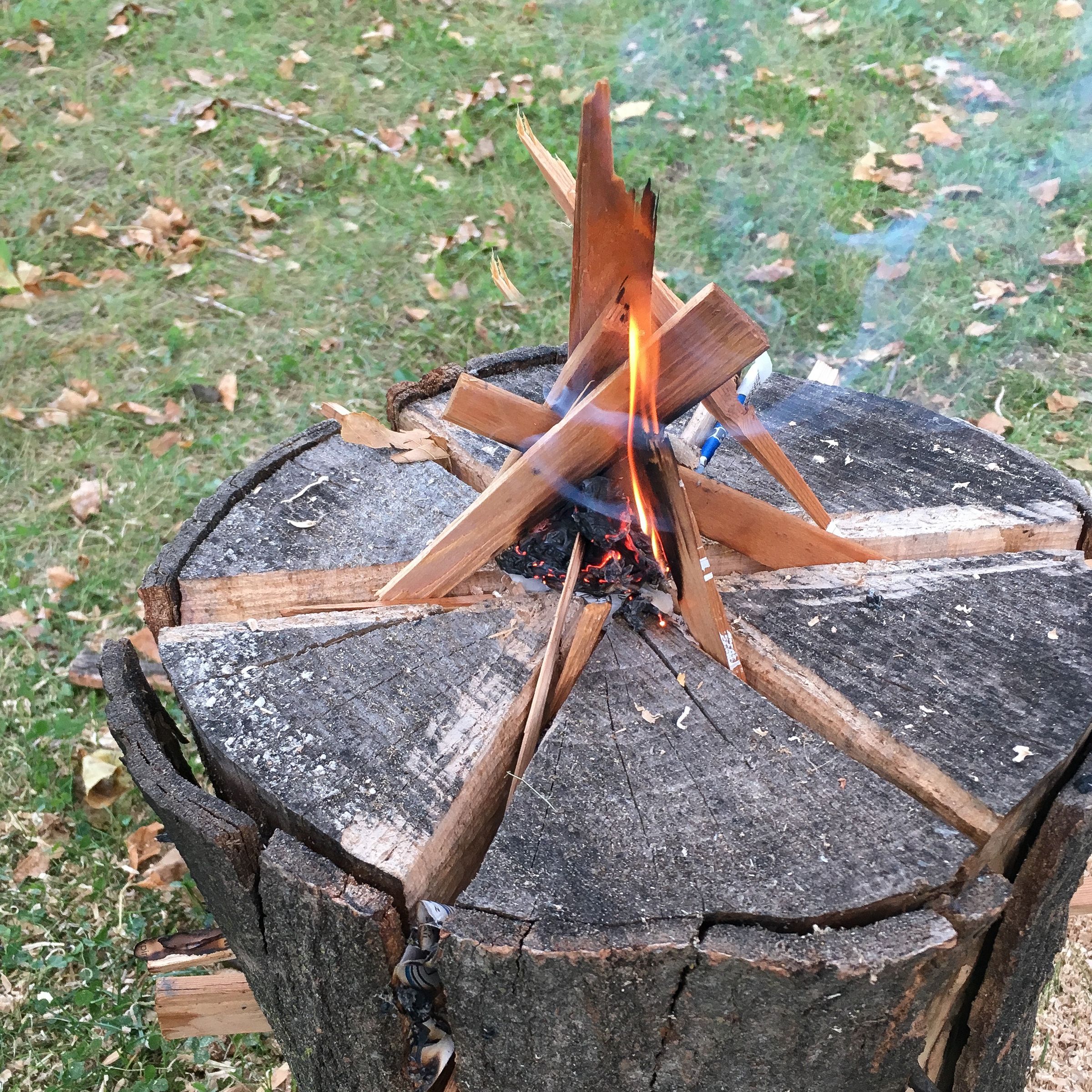 How to Make a Swedish Fire Torch : 4 Steps (with Pictures) - Instructables