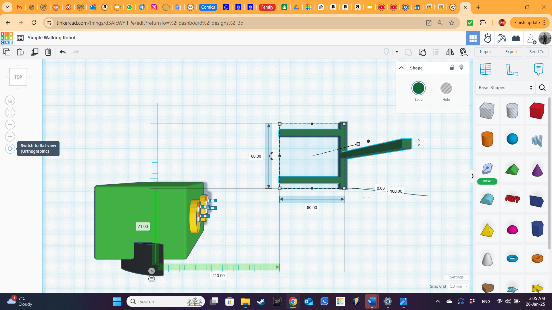 Tinkercad Robotics for School: SIMLAB KOMBAT! (virtual Walking Robots ...