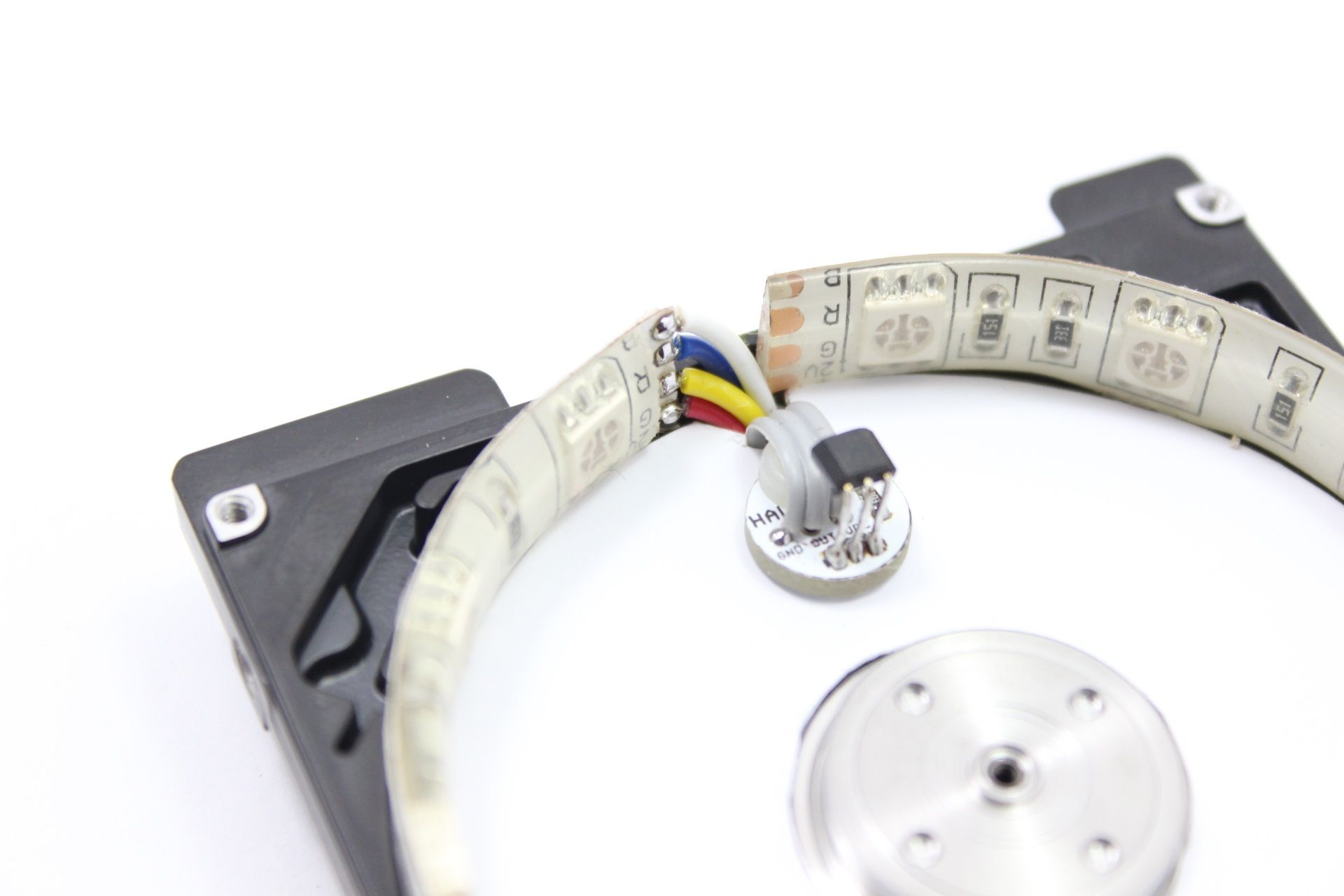 Recycled Hard Drive Clock - FuneLab : 26 Steps (with Pictures ...