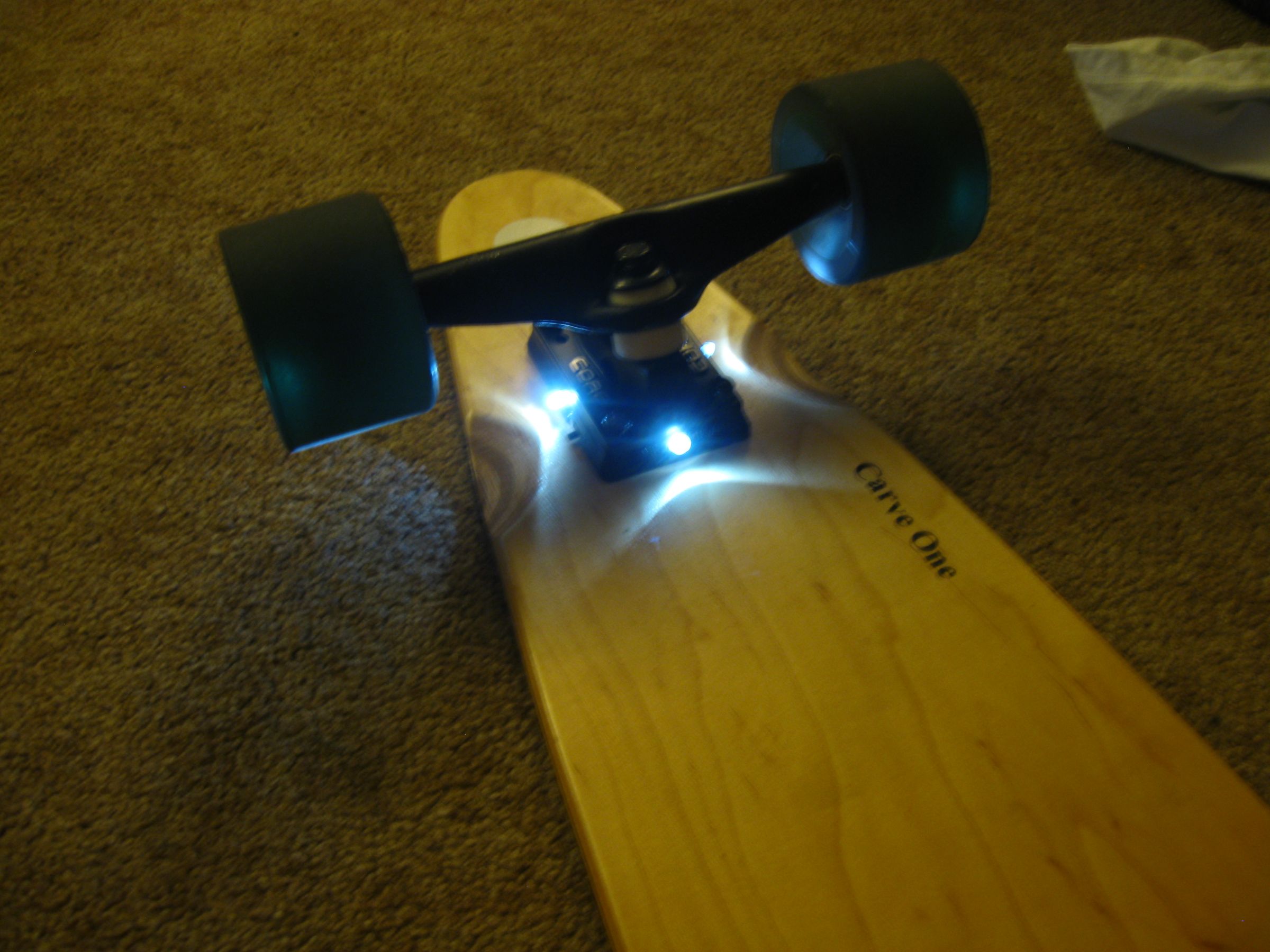 LED Skate Board Riser - Instructables