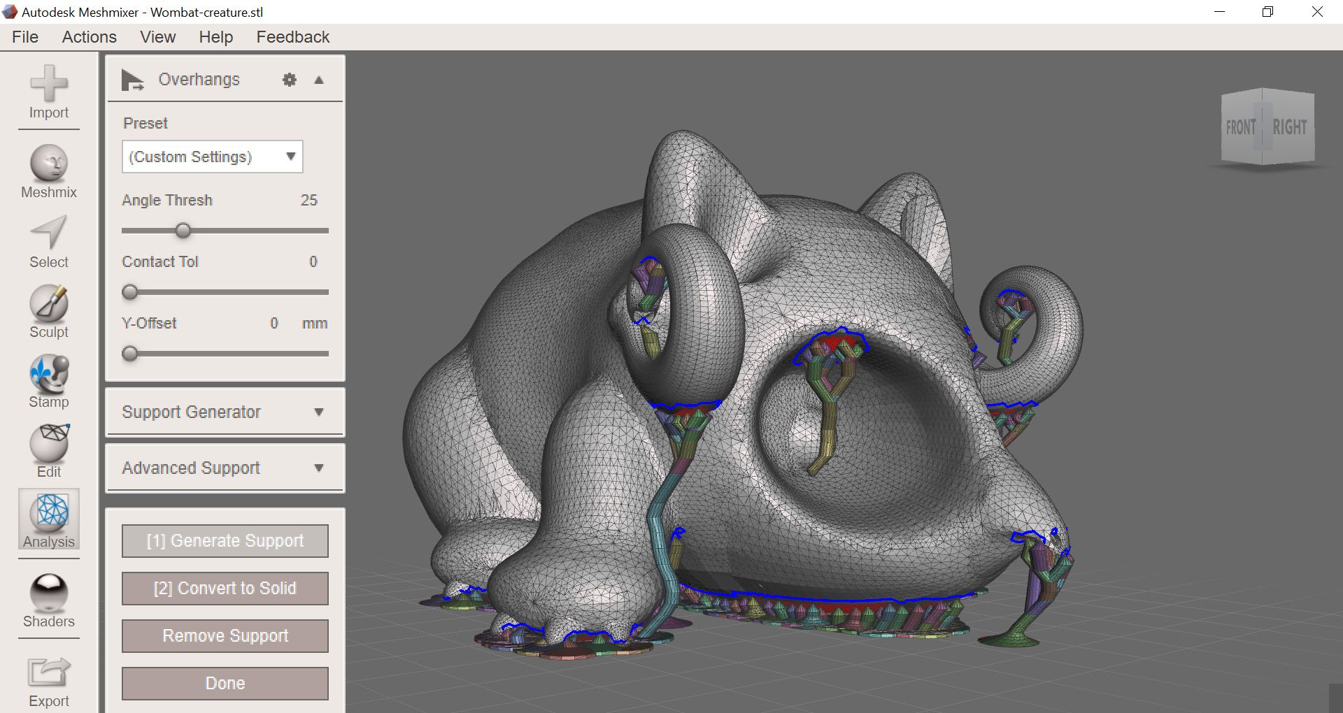 Using Meshmixer to Make Tinkercad Models Look More Organic : 8 Steps (with Pictures) - Instructables