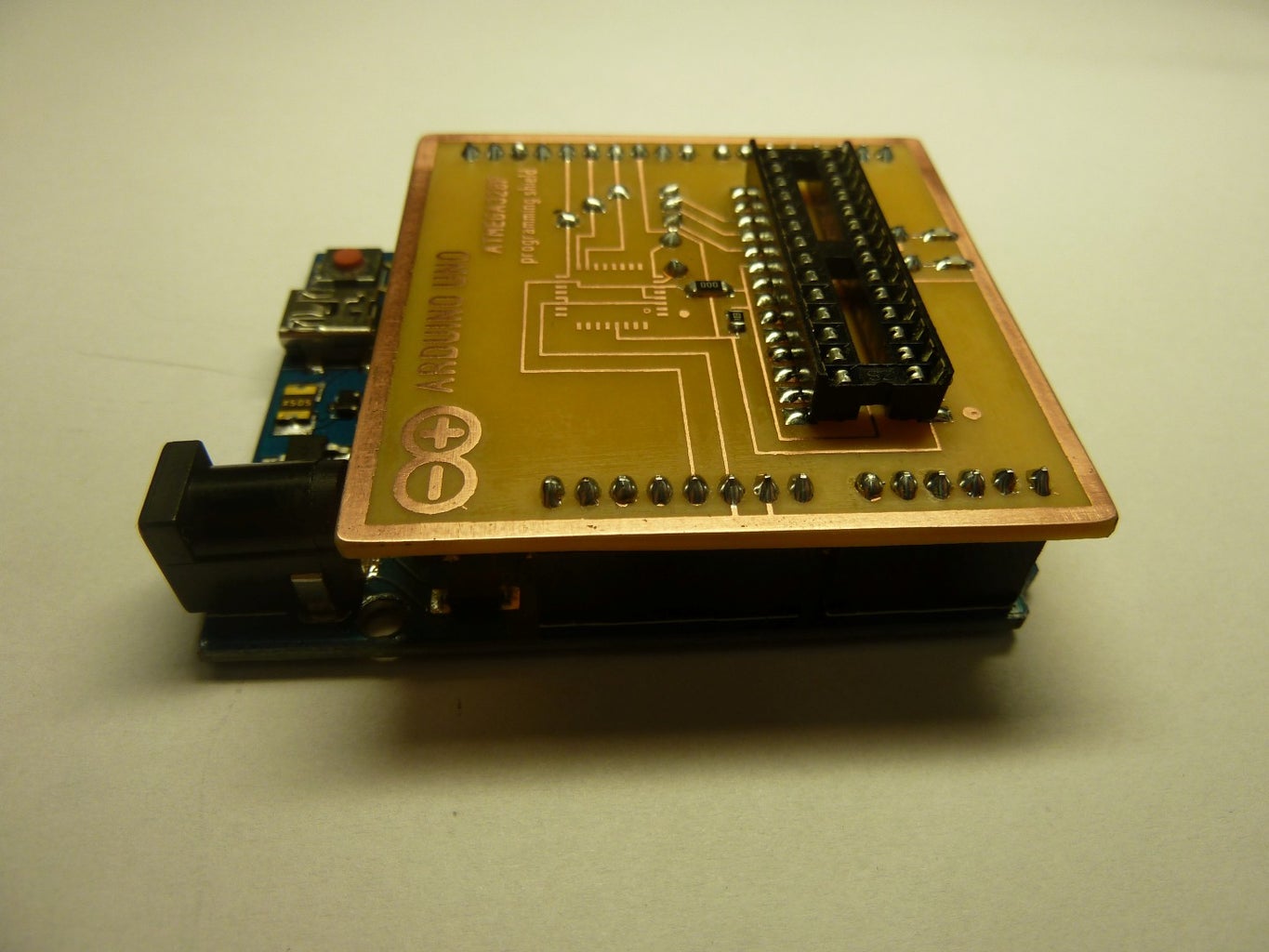 Atmega328 Bootloader Programming Shield For Arduino Uno 3 Steps With Pictures Instructables
