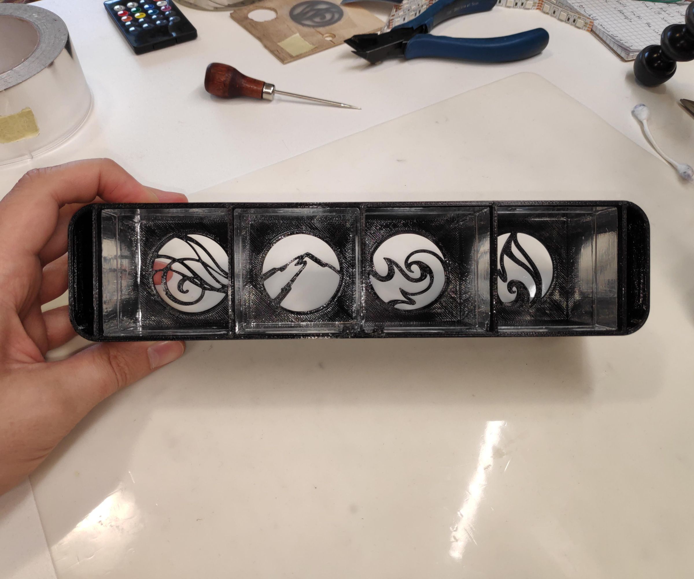 The Decorative Light of Four Elements : 8 Steps (with Pictures ...